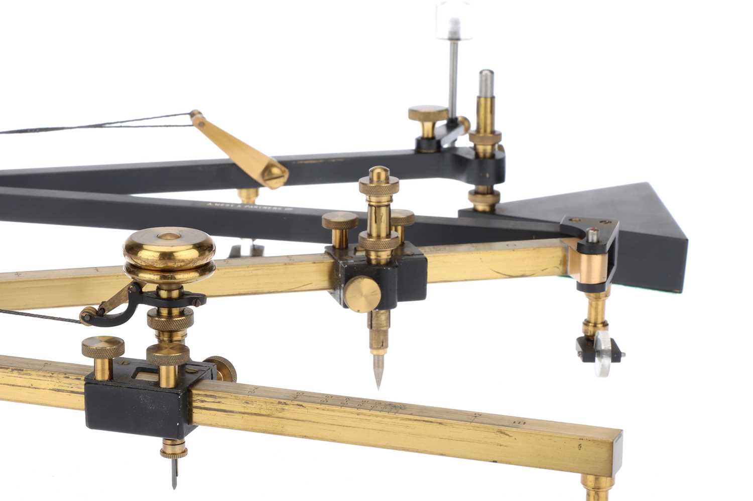 Lot 99 - A Large Brass Pantograph,