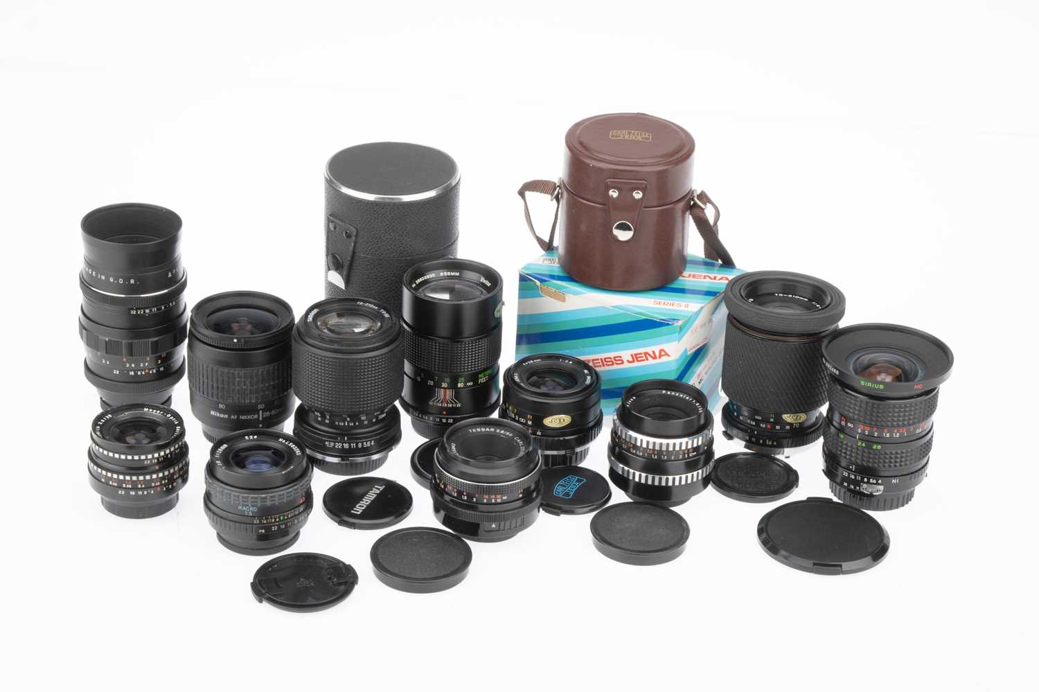Lot 602 - A Selection of Mixed Lenses,