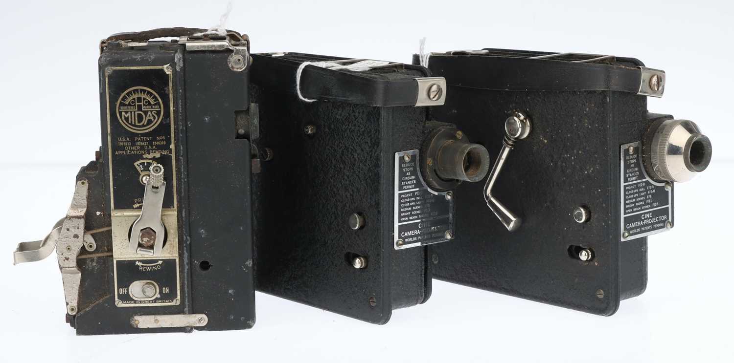 Lot 802 - Three Self Contained Camera Projector Units,