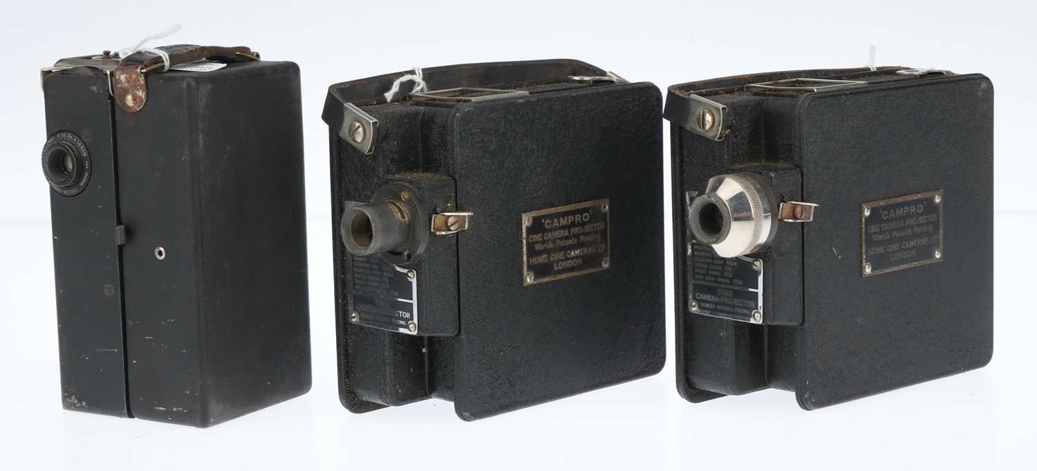 Lot 802 - Three Self Contained Camera Projector Units,