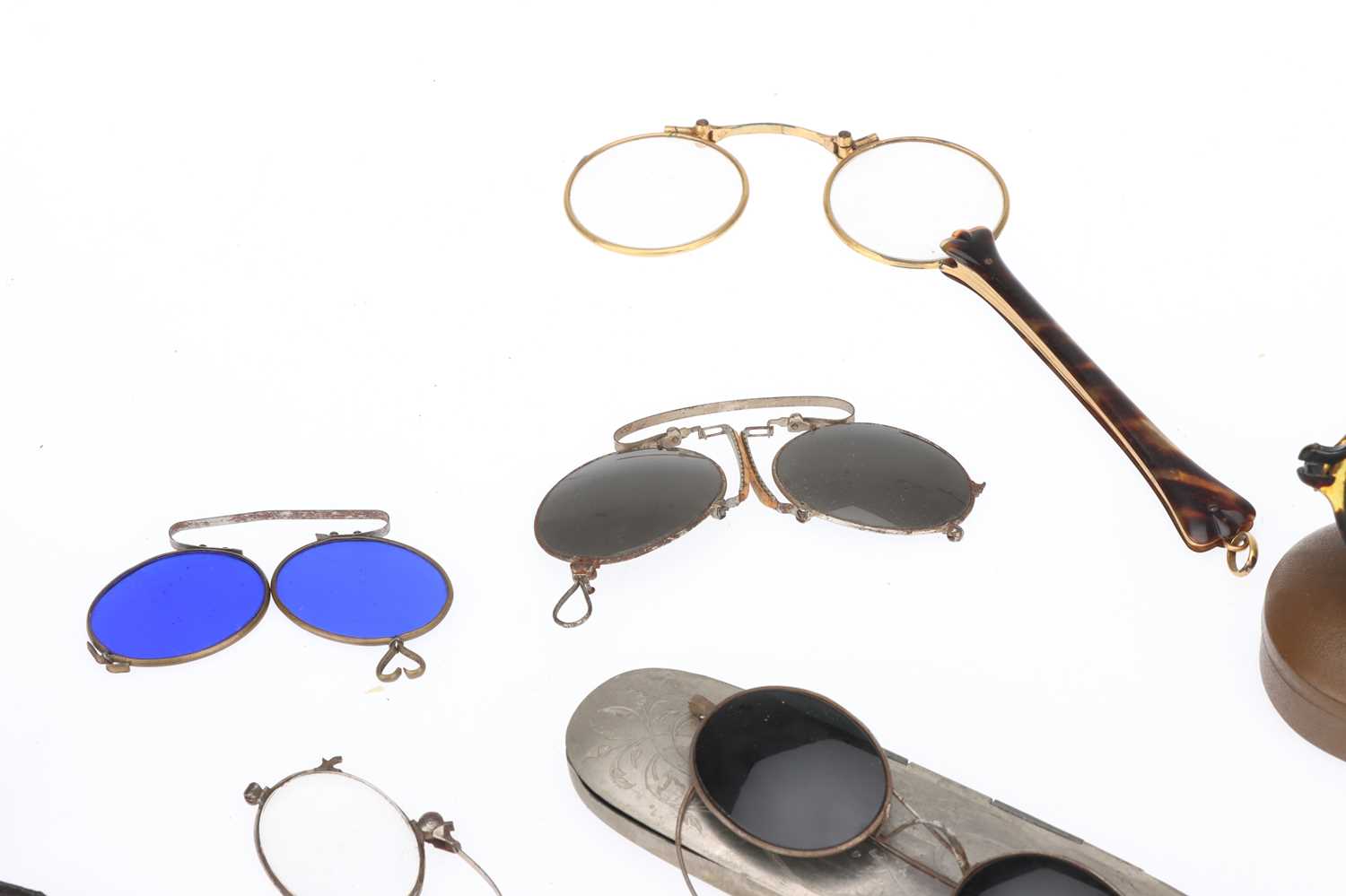 Lot 8 - An Interesting Group of Antique Spectacles,