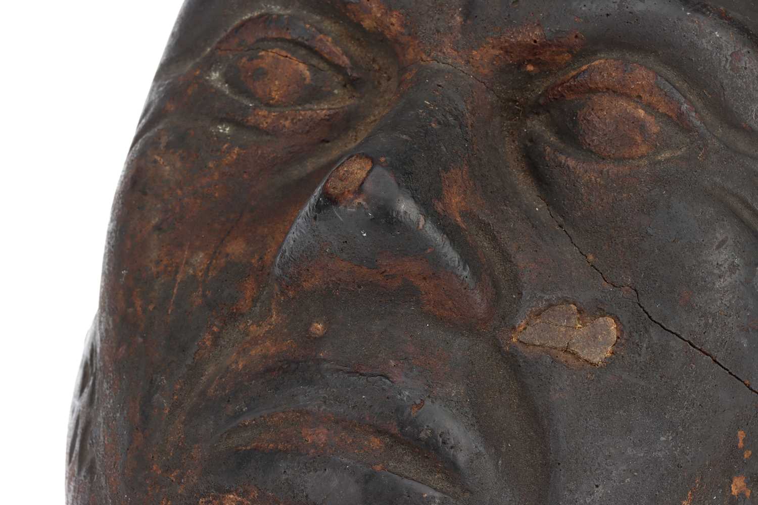 Lot 258 - An Antique Wax Death Mask,
