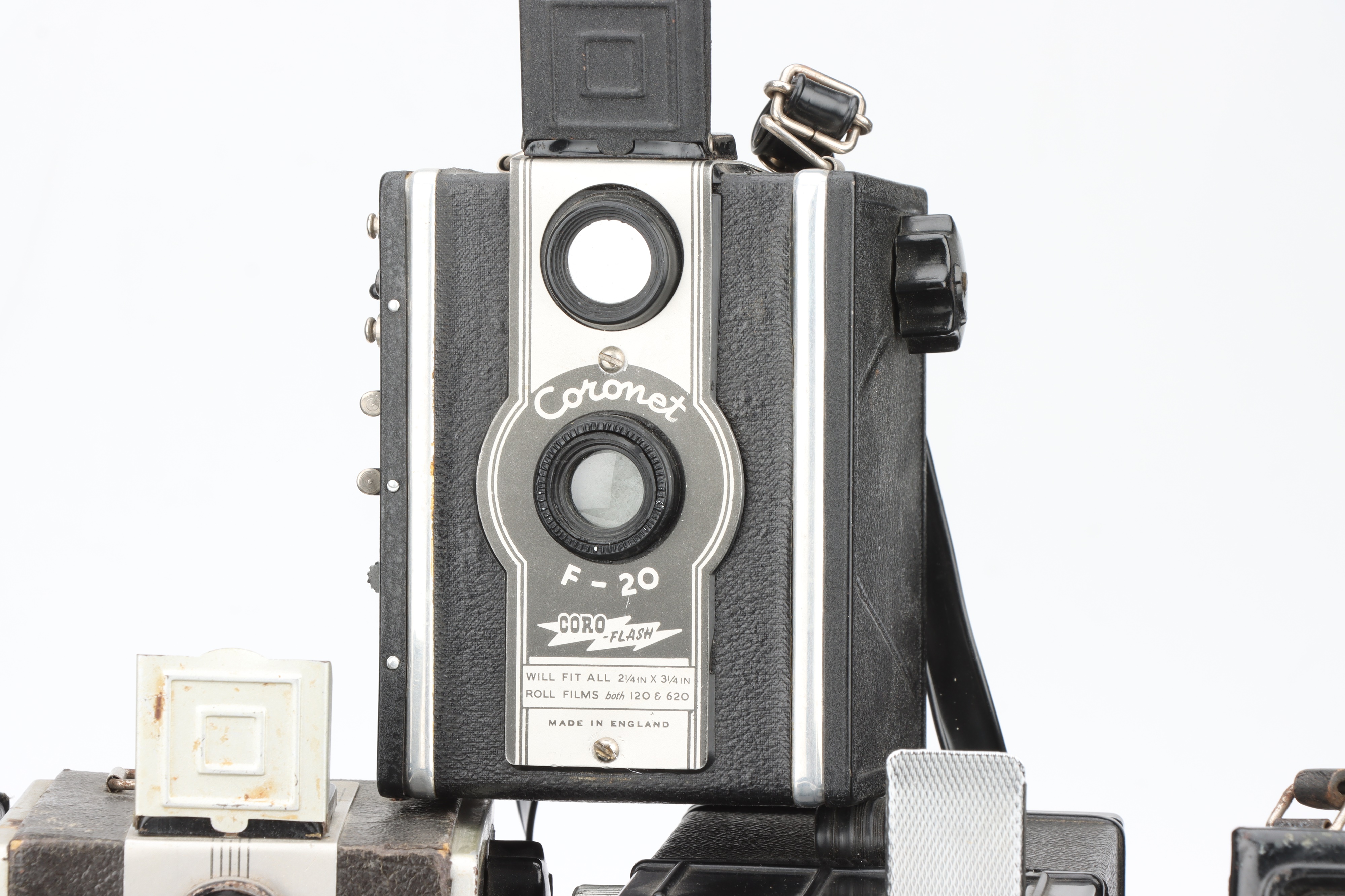 Lot 297 - A Selection of Box Cameras,