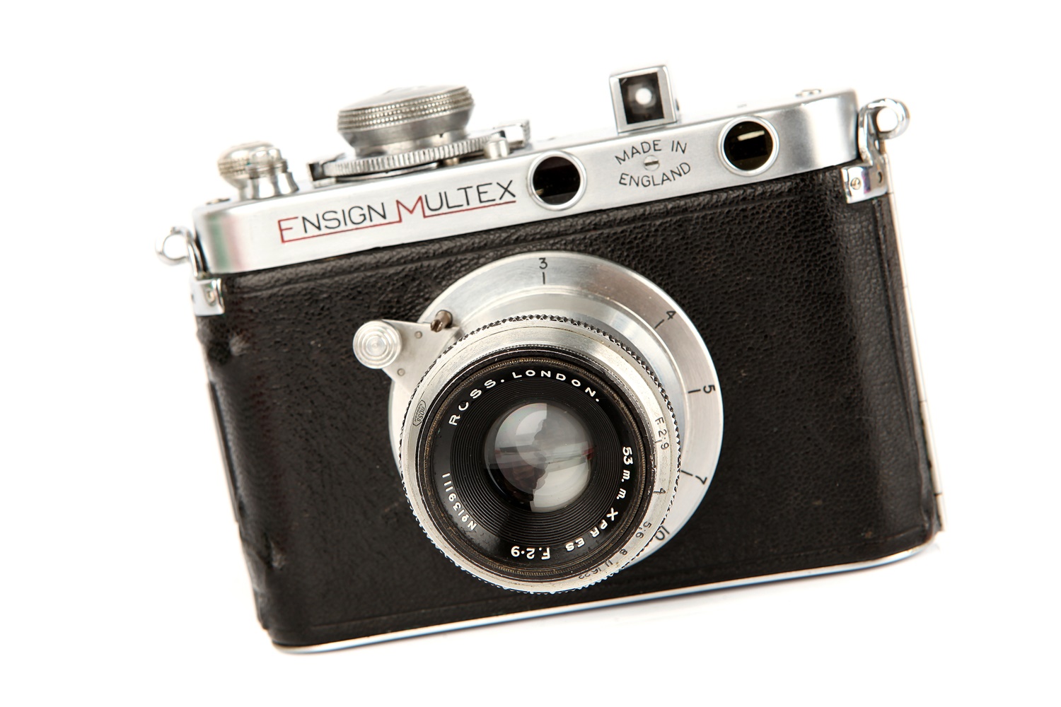 Lot 1218 - An Ensign Multex Model 0 Rangefinder Camera,