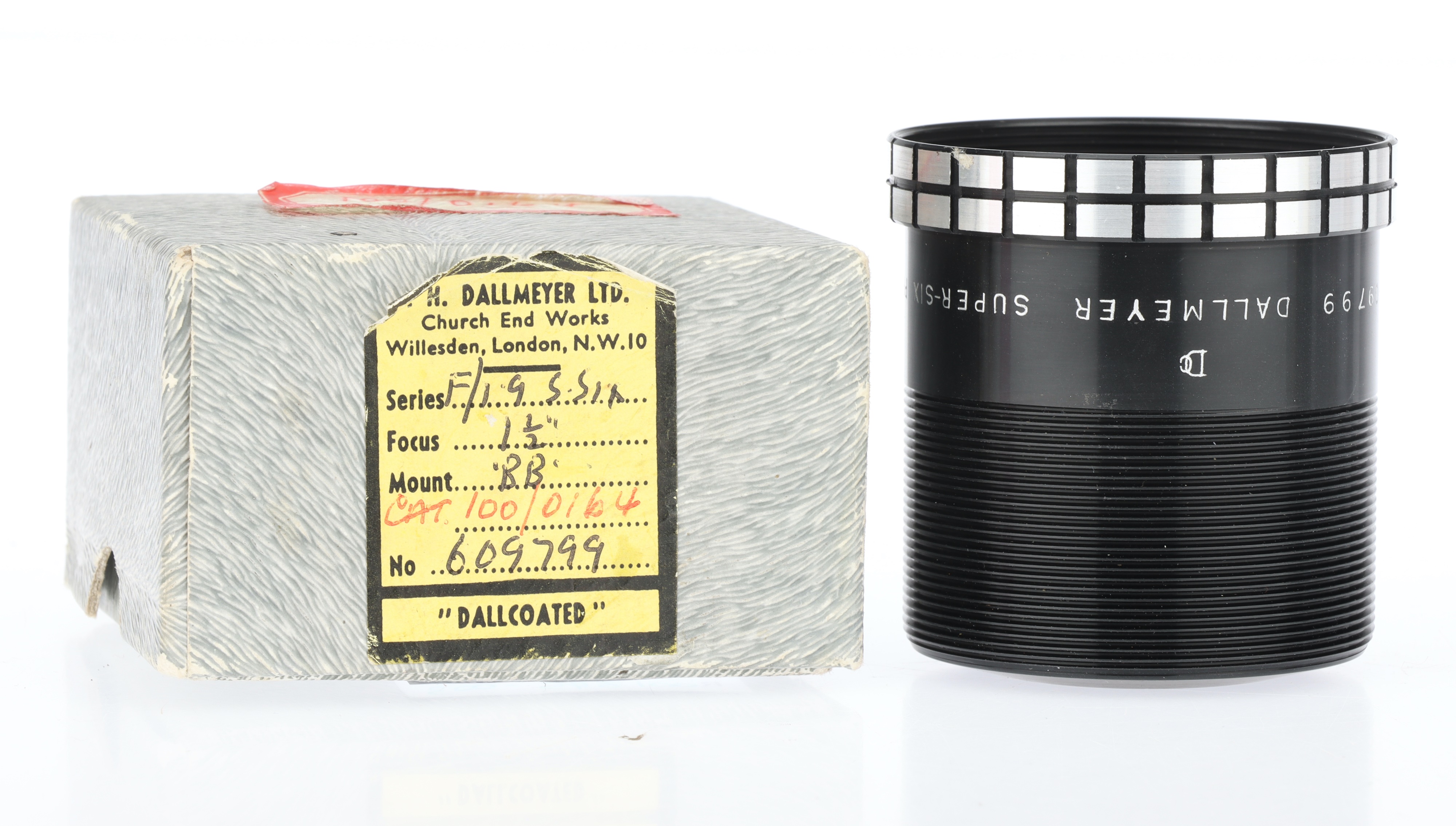 Lot 600 - A Dallmeyer Super Six f/1.9 1½" Projection