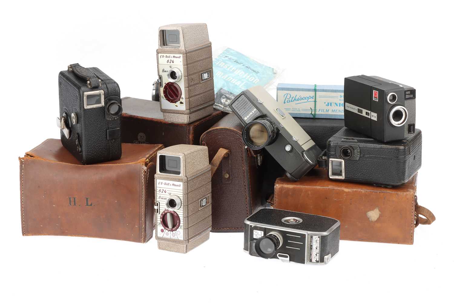 Lot 371 - A Selection of Cine Cameras,