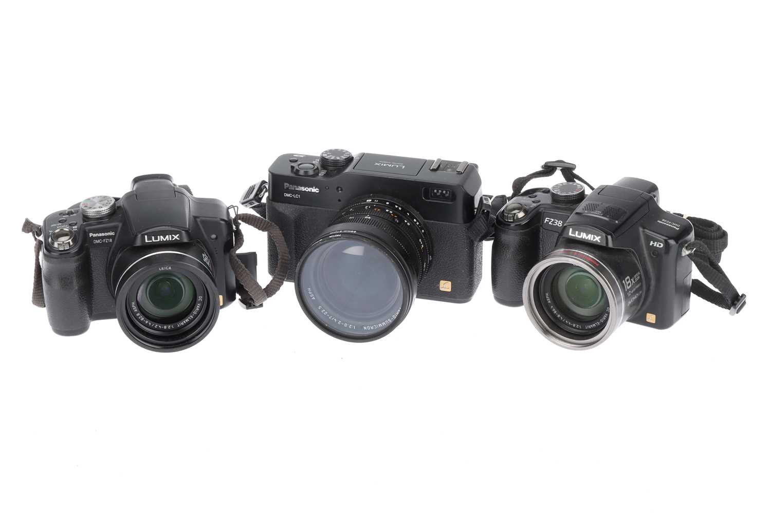 Lot 289 - Three Panasonic Digital Cameras,