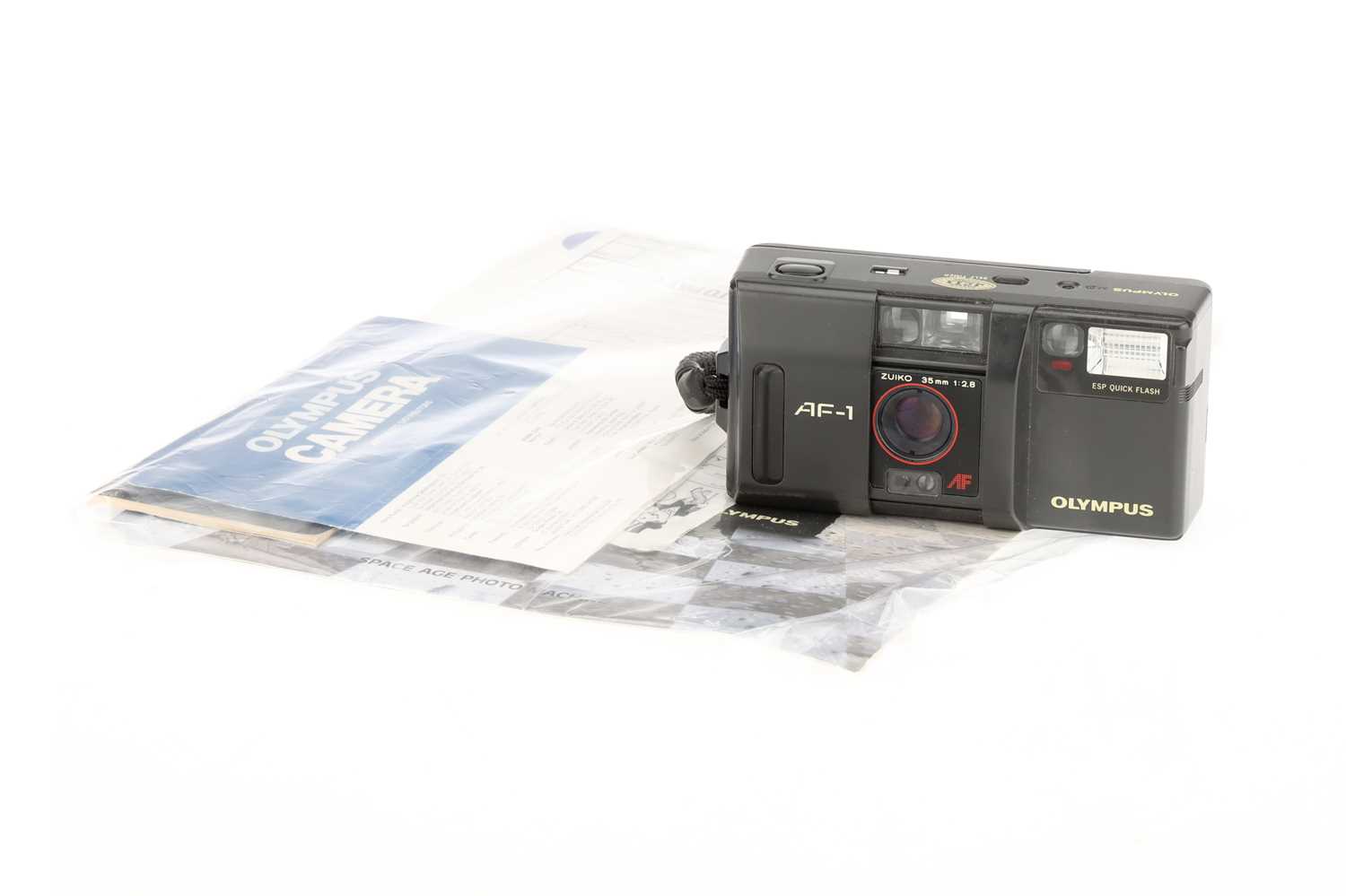 Lot 444 - An Olympus AF-1 35mm Compact Camera,