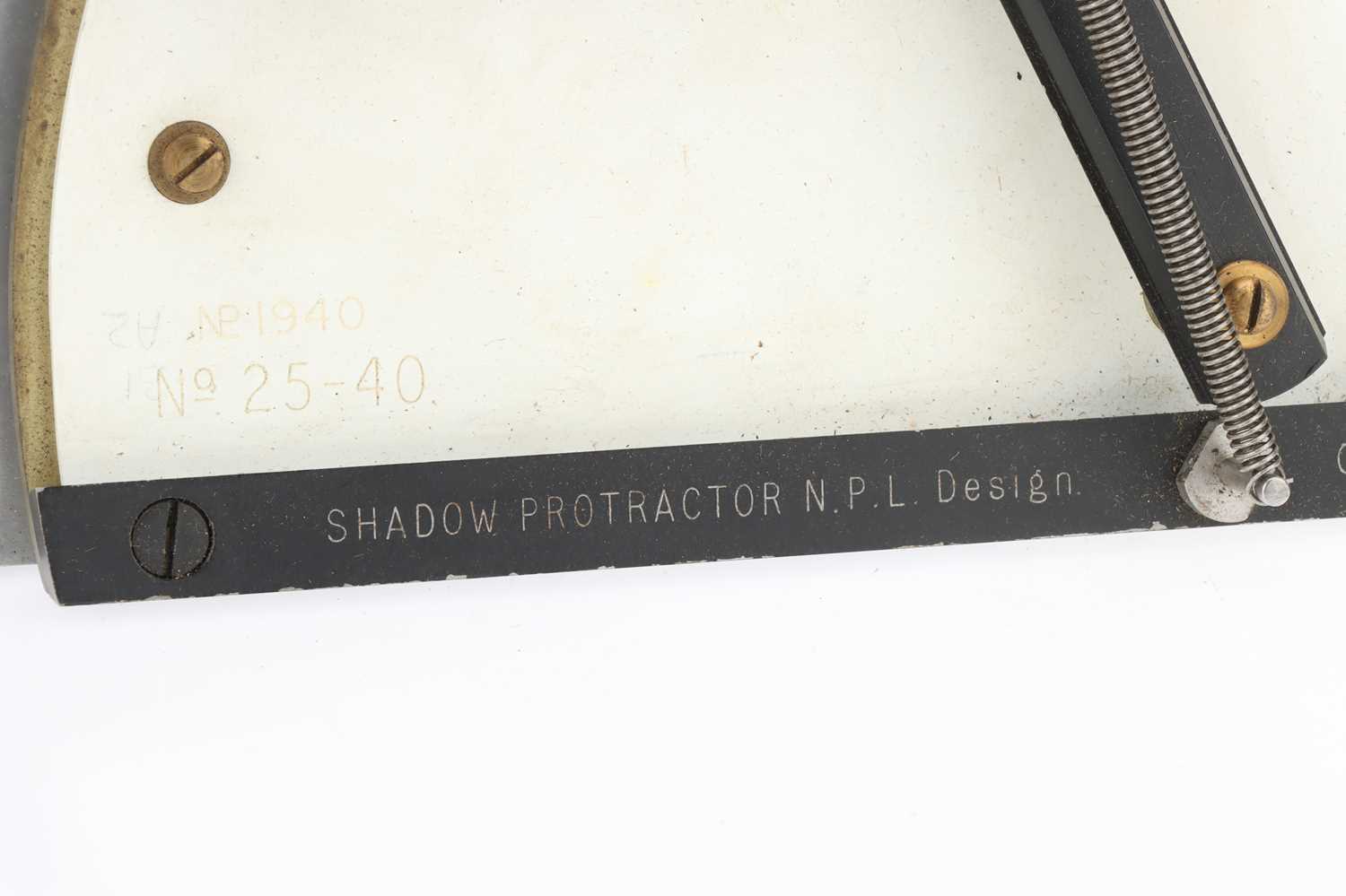 Lot 35 - A Shadow Protractor,