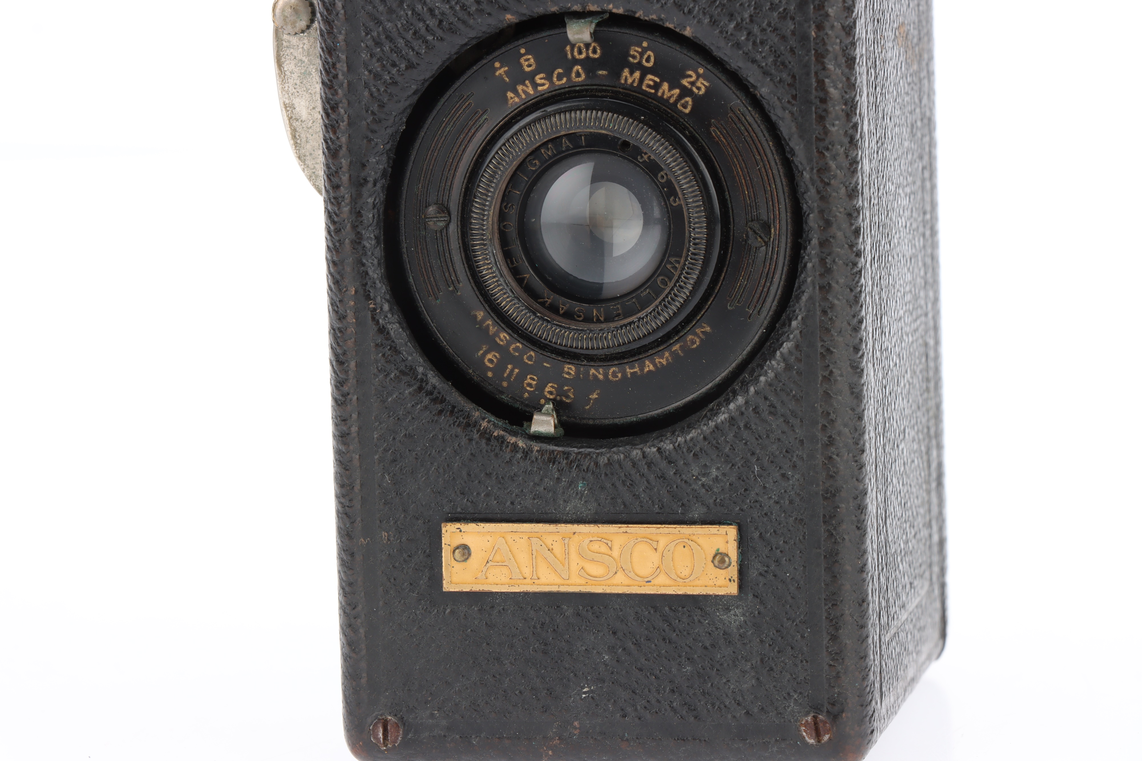 Lot 391 - An Ansco Memo 35mm Half Frame Camera,