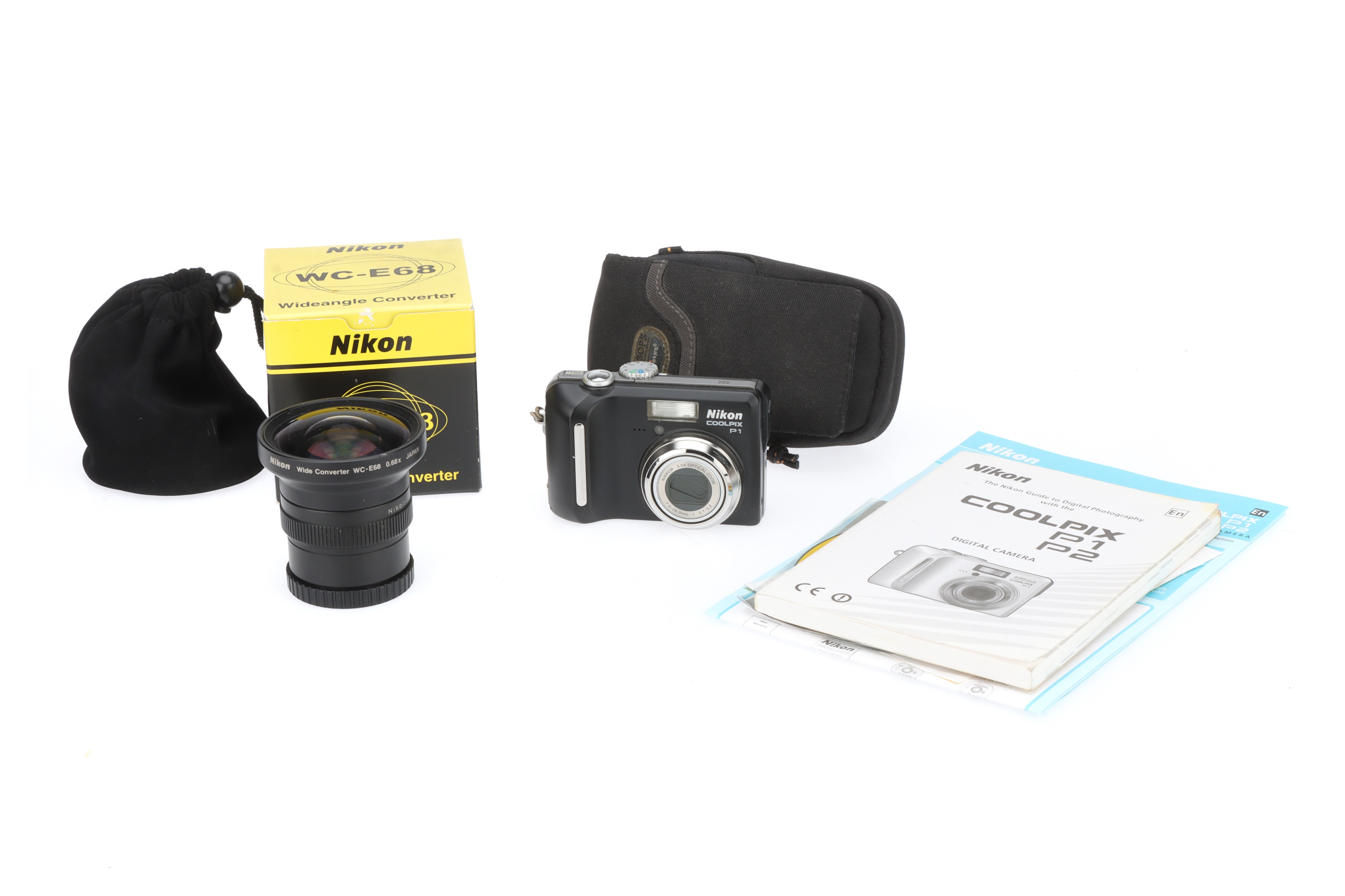 Lot 536 - A Nikon P1 Digital Camera,
