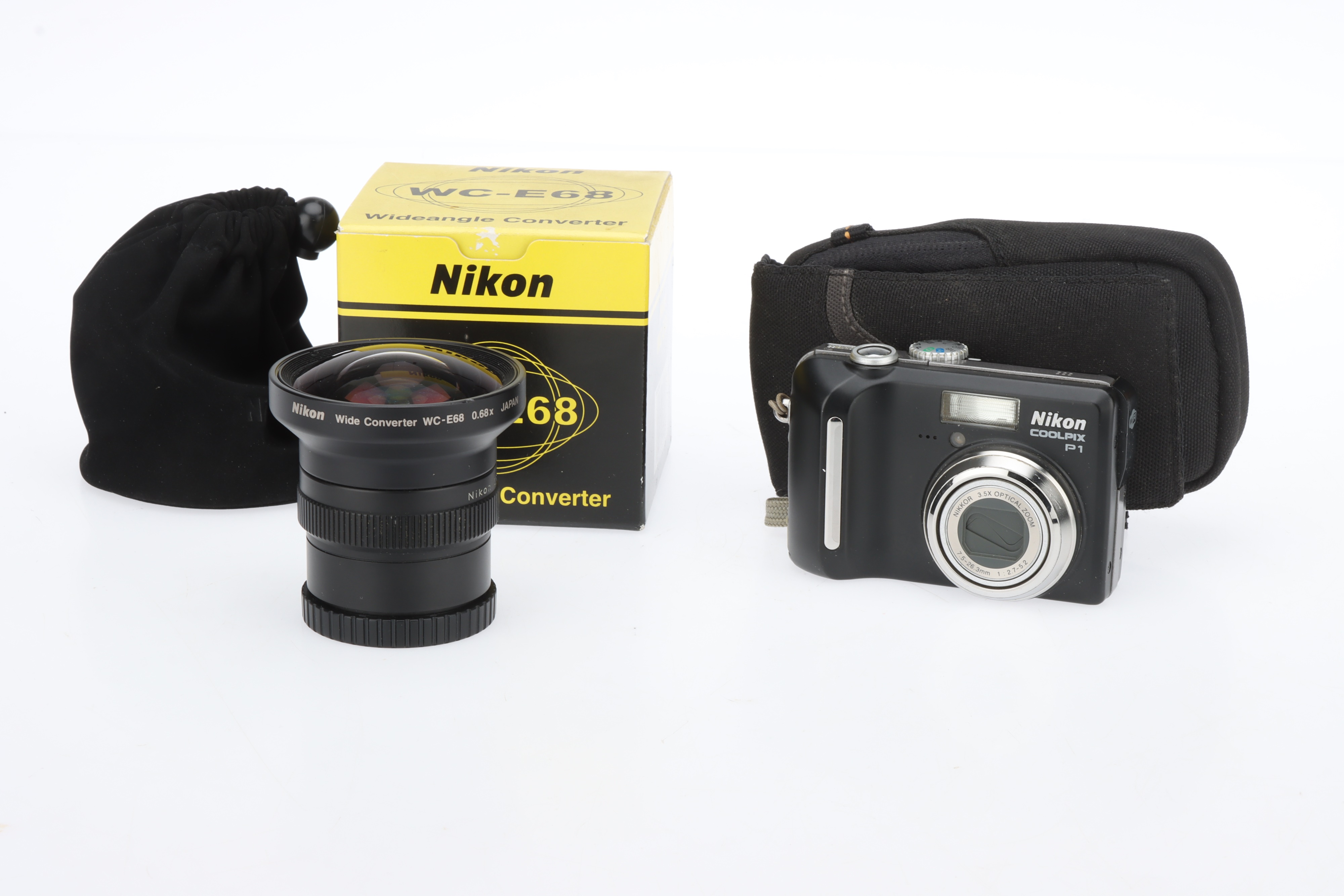 Lot 536 - A Nikon P1 Digital Camera,