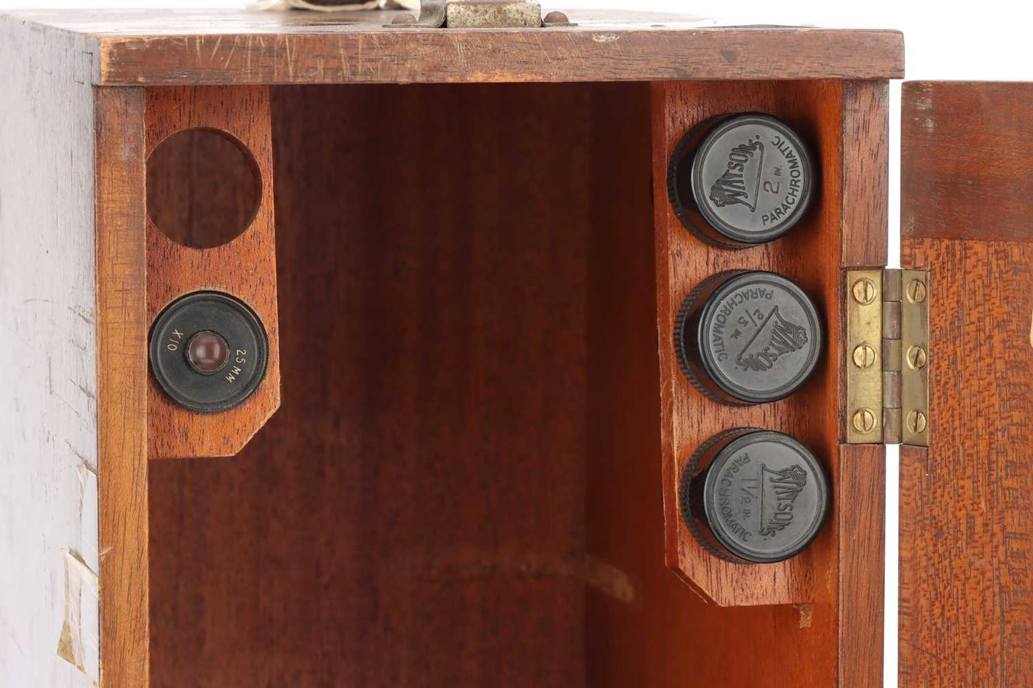 Lot 44 - Two Vintage Watson Microscopes,