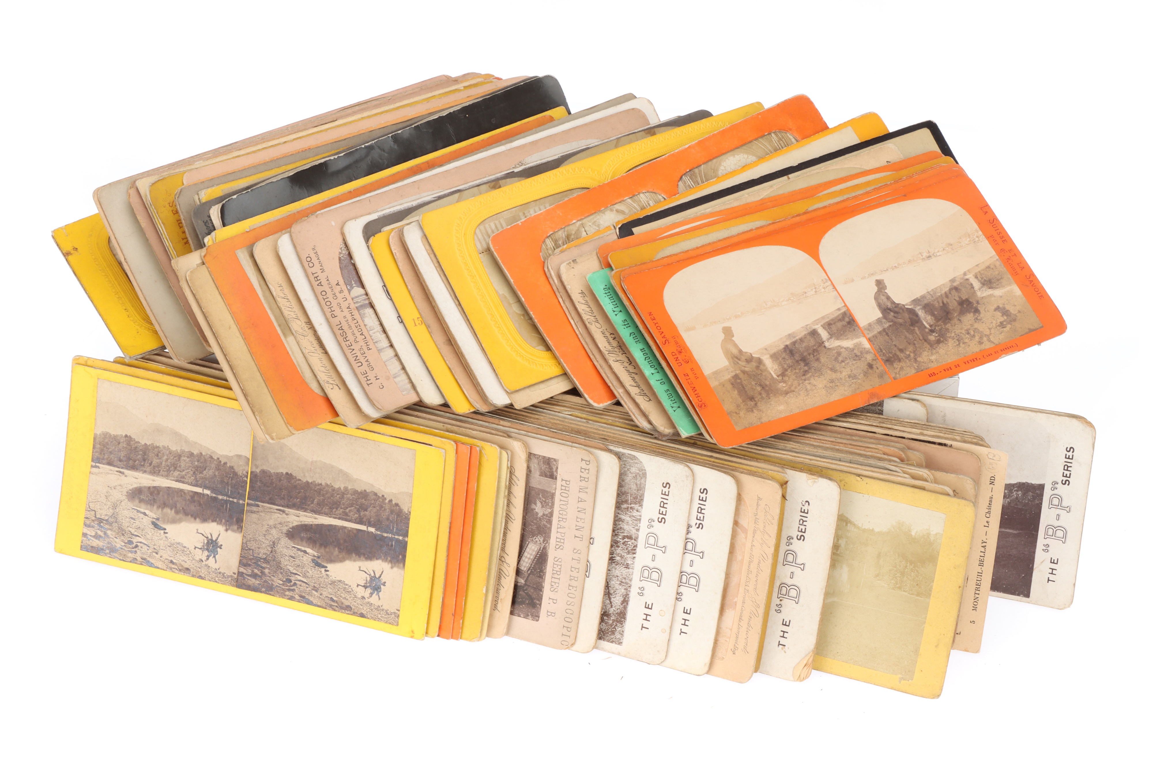 Lot 270 - A Collection of Stereo Cards,