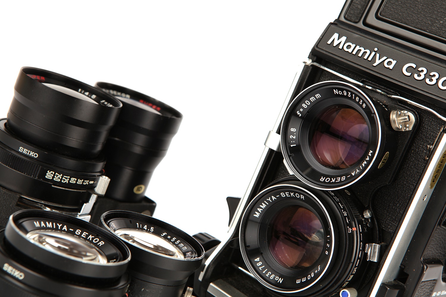 Lot 1274 - A Mamiya C330 Professional TLR Camera,