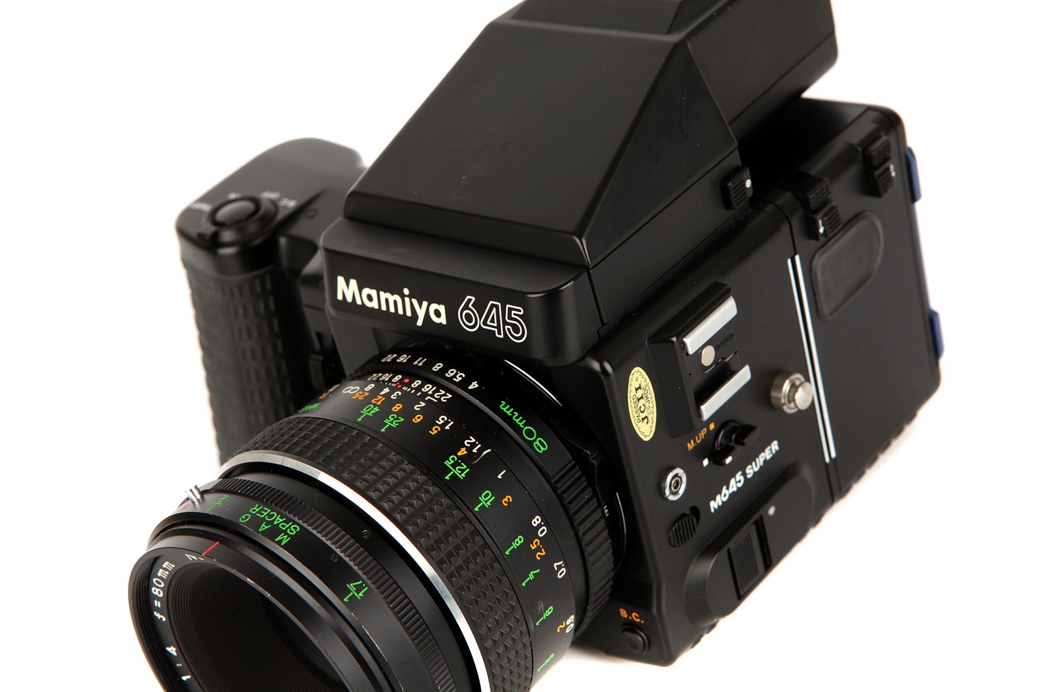 Lot 1276 - A Mamiya M645 Super Camera,