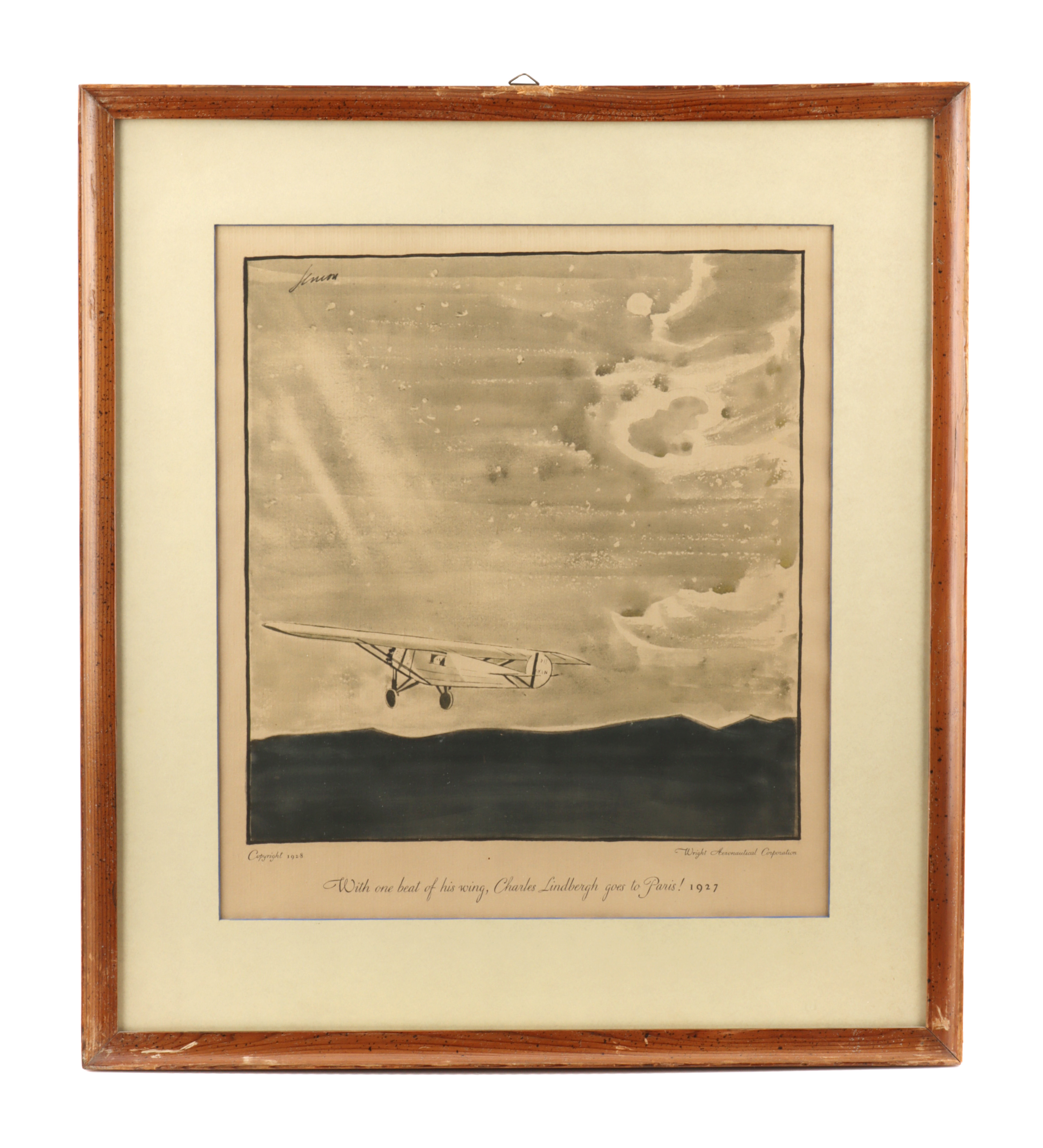 Lot 143 - Frank Lemon - Wright Brothers Offset