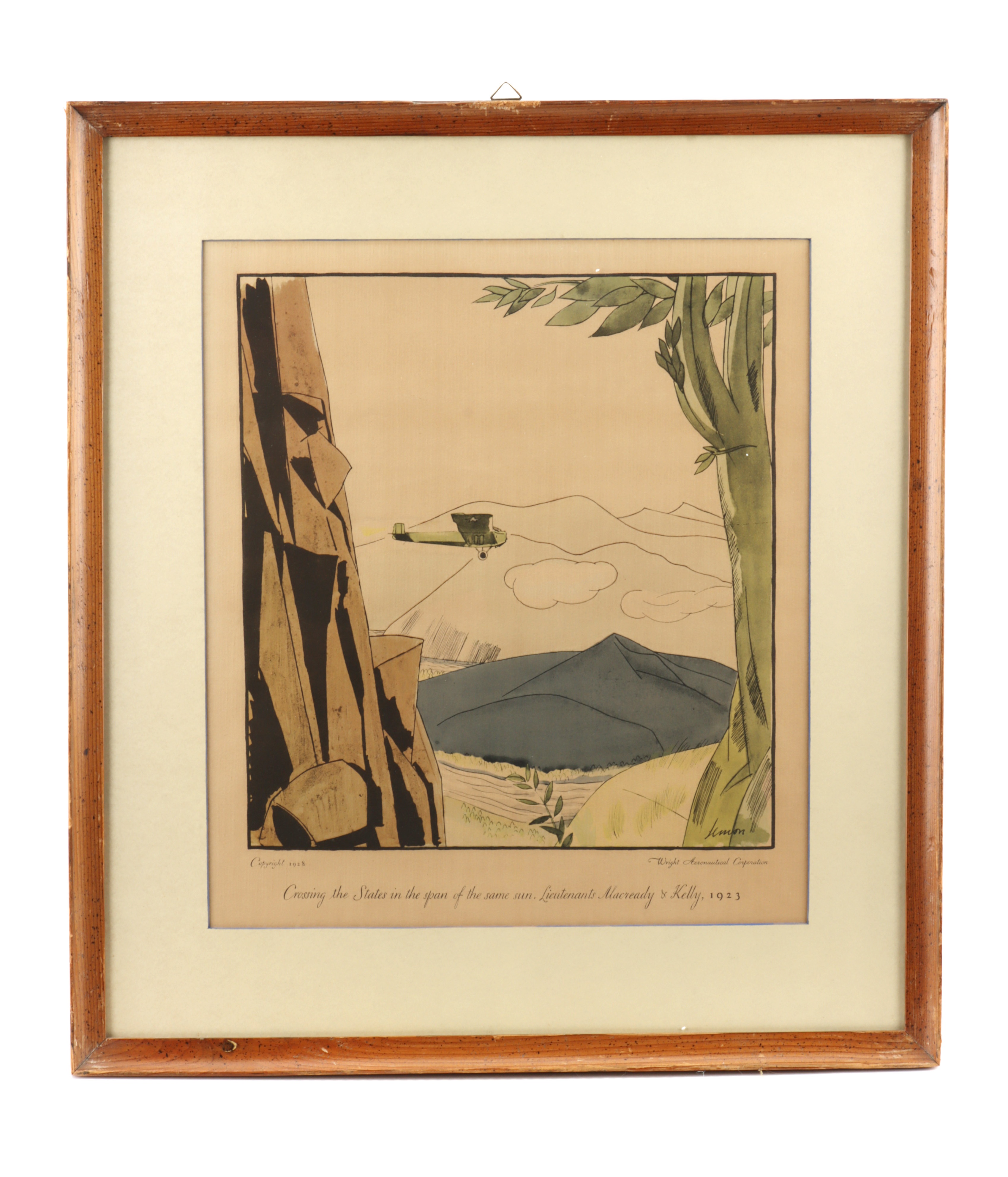 Lot 143 - Frank Lemon - Wright Brothers Offset