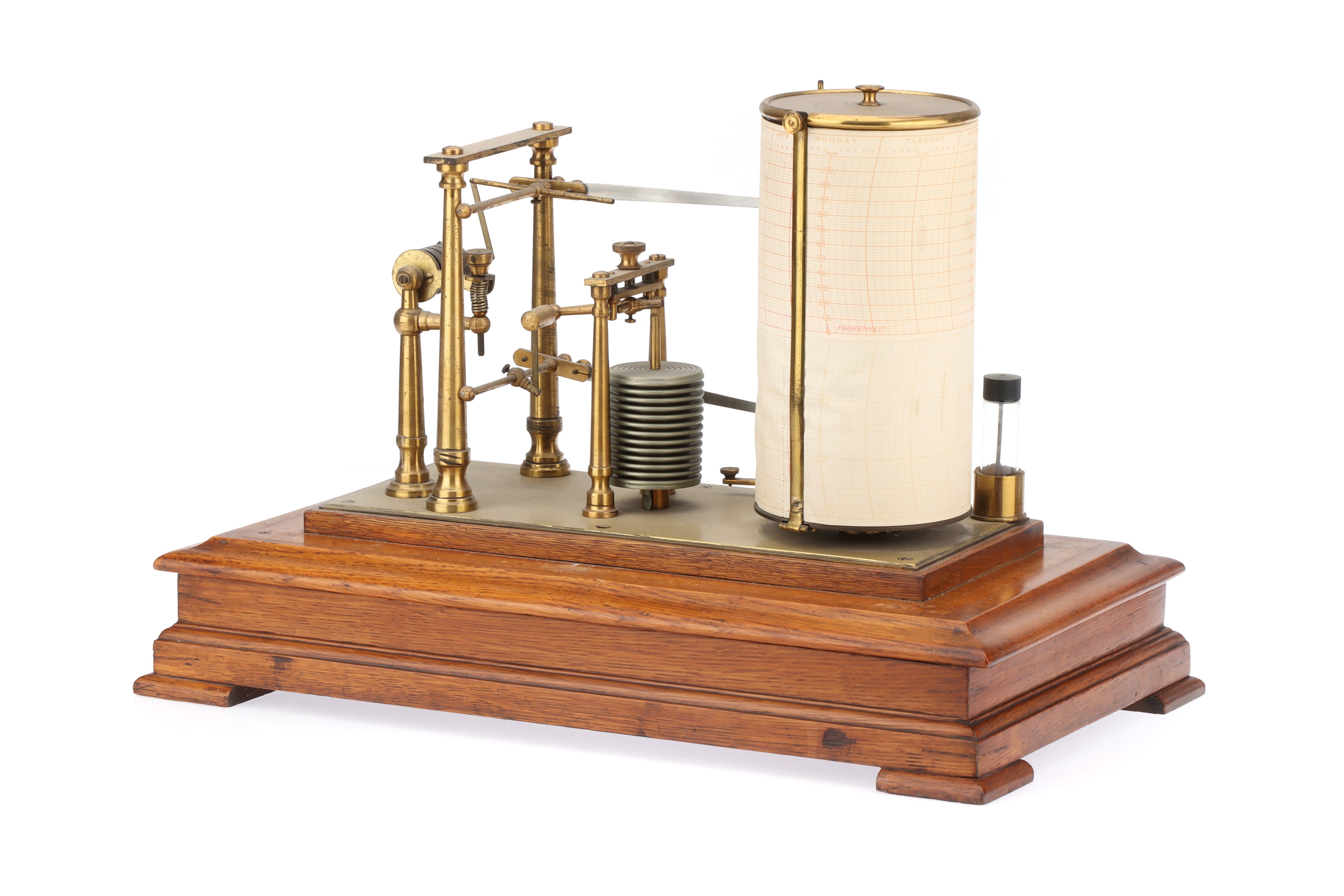 Lot 287 - A Fine Thermo-Barograph,