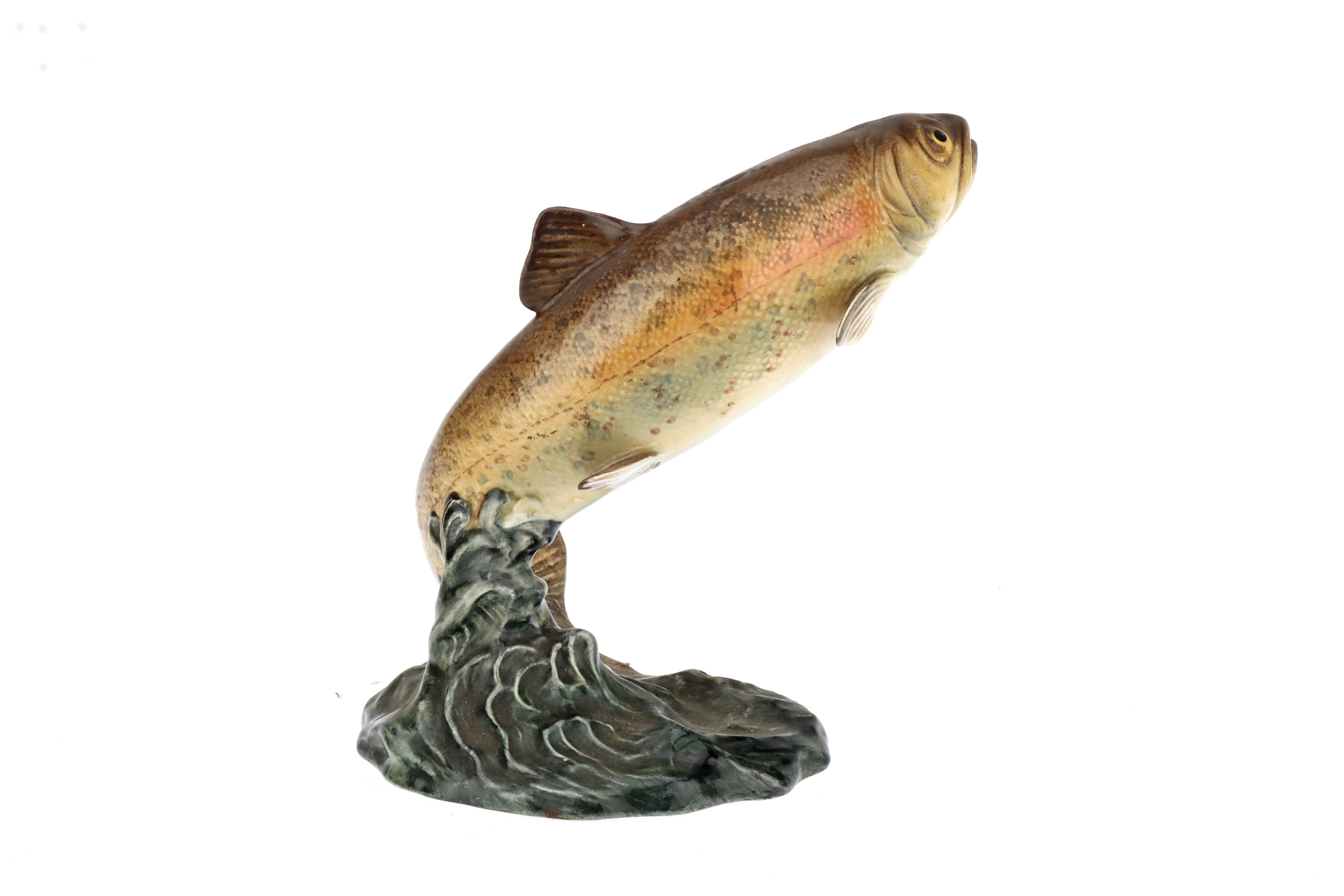 Lot 826 - A Beswick Leaping Trout Model,