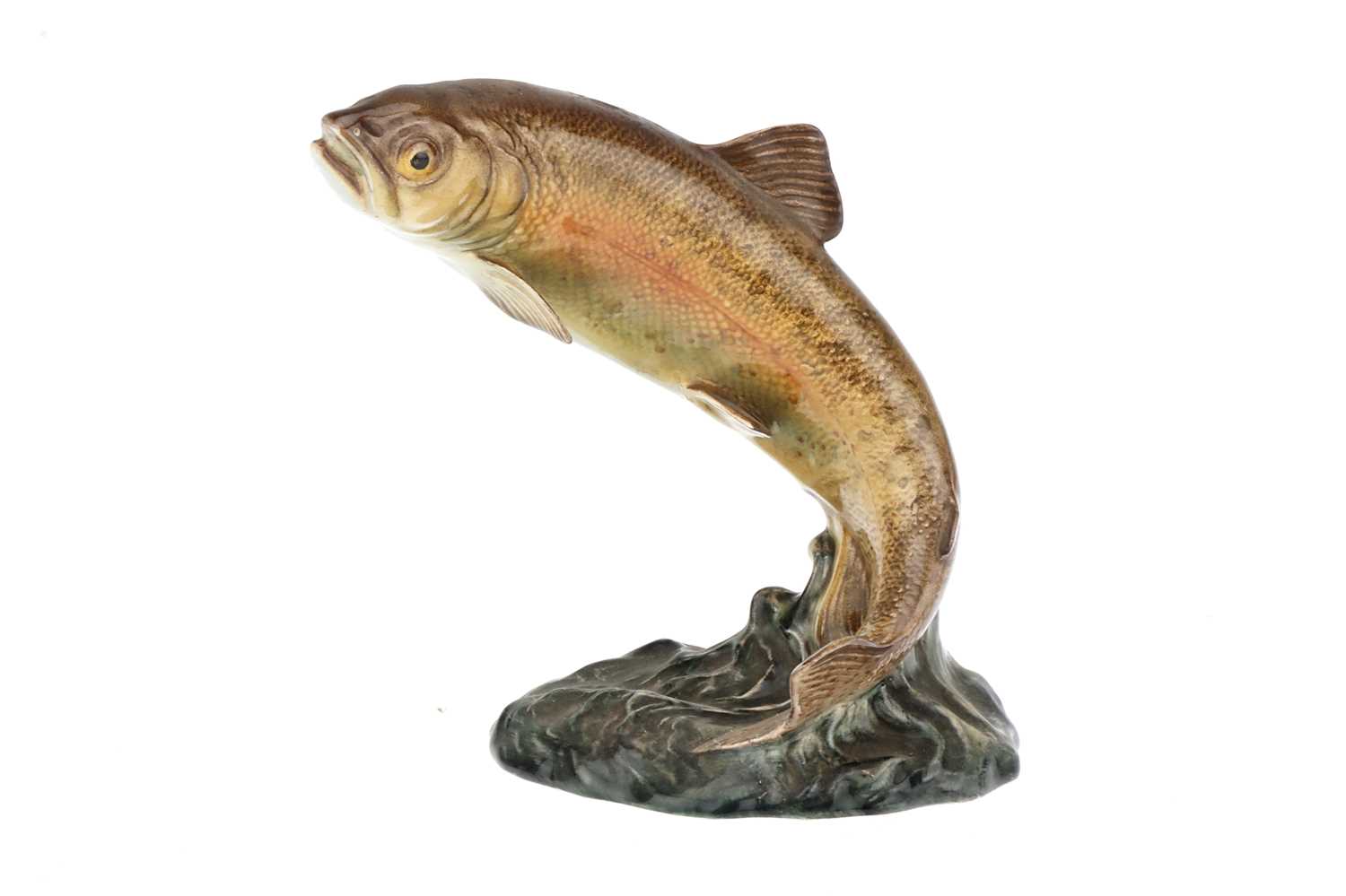 Lot 826 - A Beswick Leaping Trout Model,