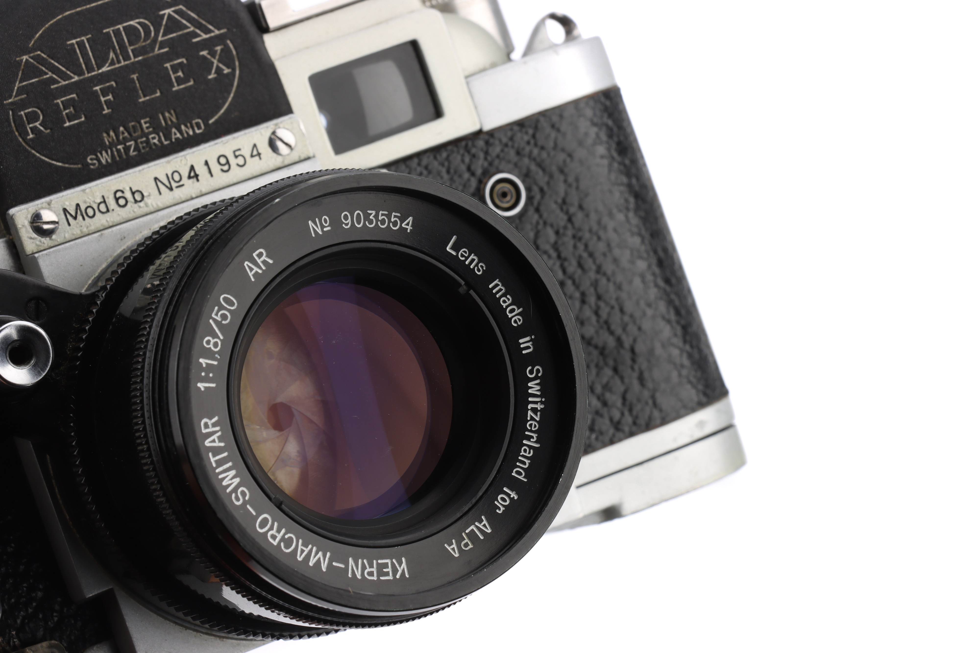Lot 161 - A Pignons Alpa Reflex Mod. 6b Camera,