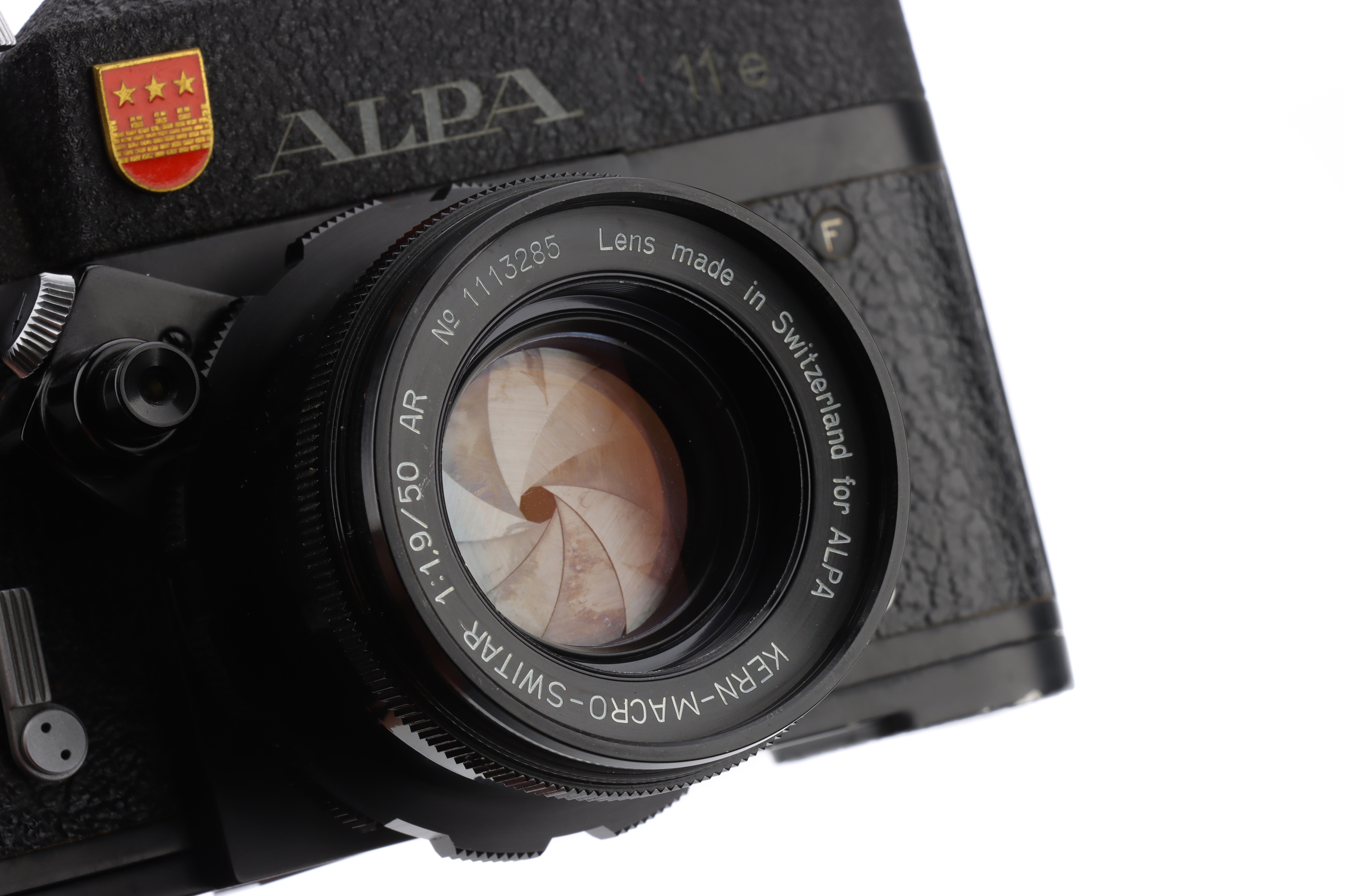Lot 165 - A Pignons Alpa 11e SLR Camera,