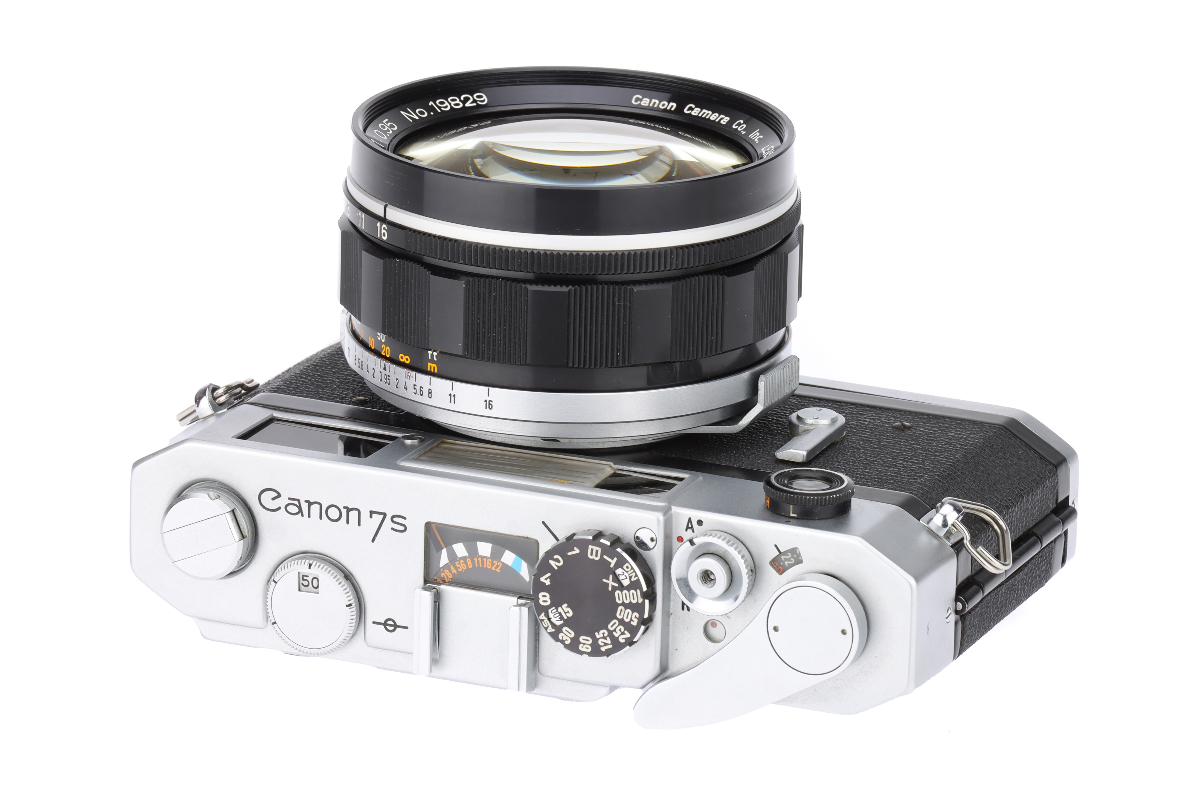 Lot 102 - A Canon 7s Rangefinder Camera,