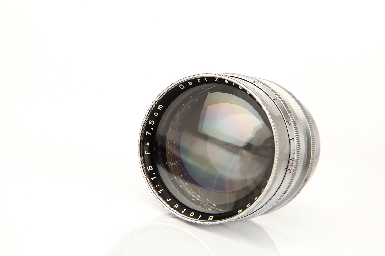 Lot 1294 - A Carl Zeiss Jena Biotar f/1.5 75mm Lens,