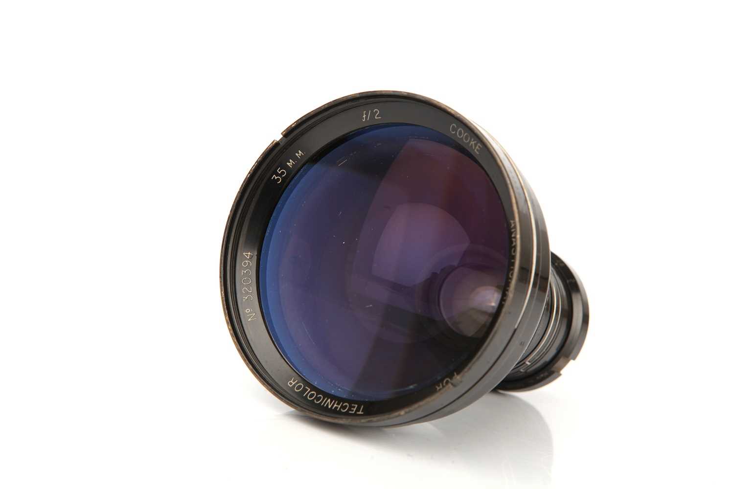 Lot 1295 - A Cooke Anastigmat Technicolor f/2 35mm
