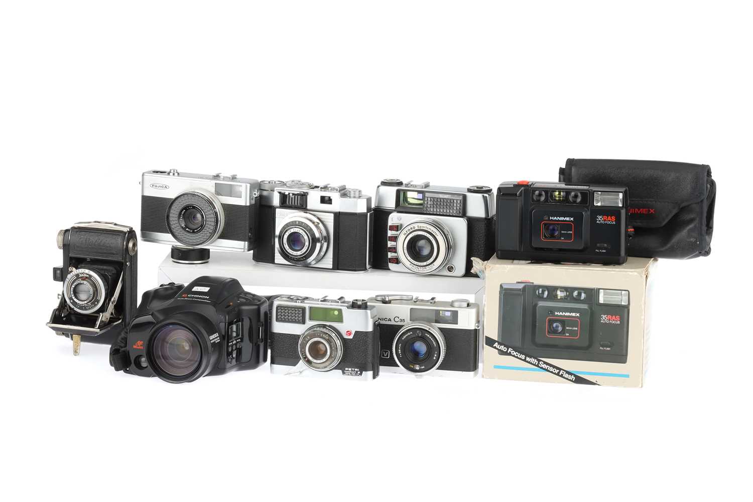 Lot 240 - A Mixed Selection of Cameras,