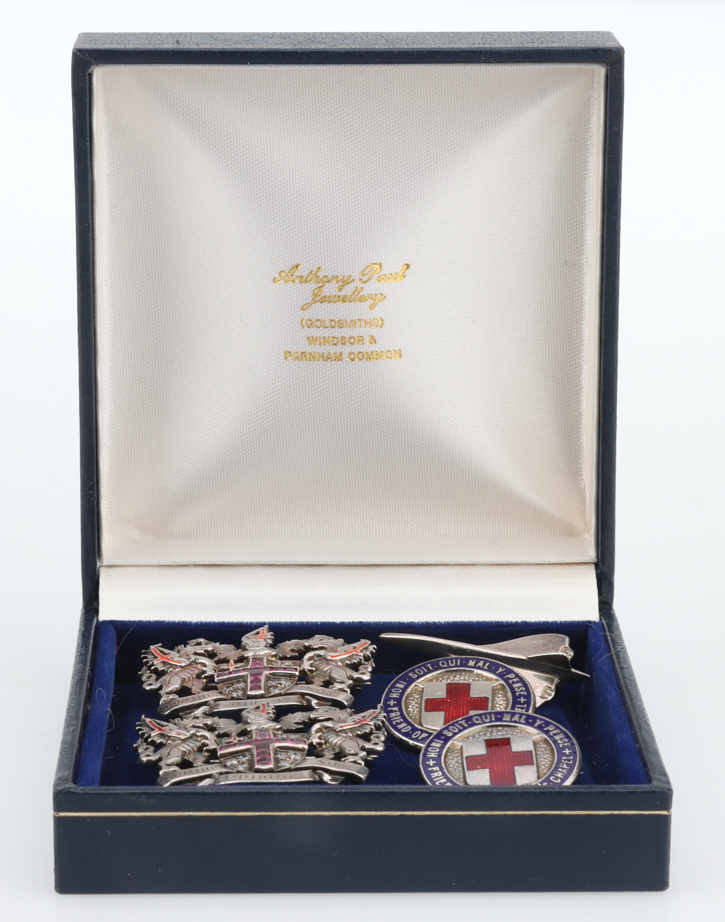Lot 27 - Silver Concorde Brooch,