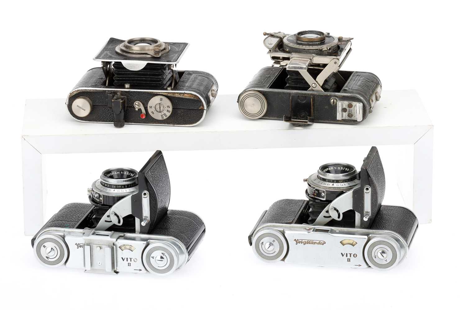 Lot 415 - Four Small Format Folding Cameras
