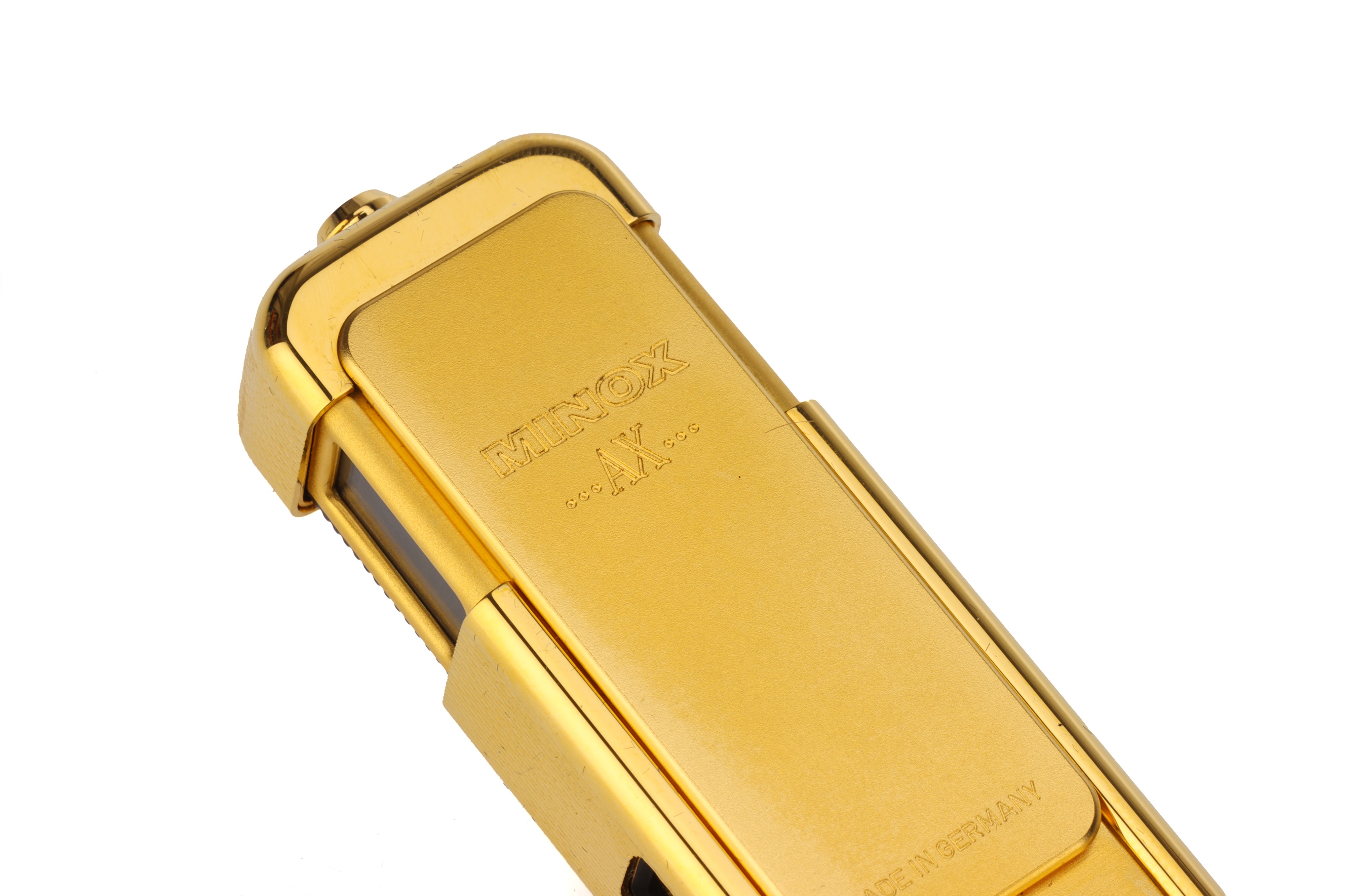 Lot 247 - A Minox AX Gold Sub-Miniature Camera,