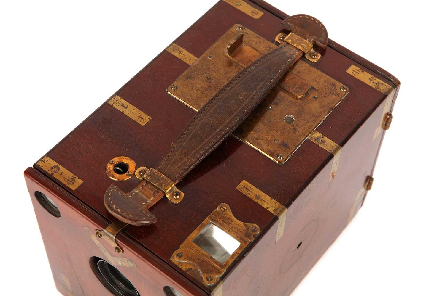 Lot 1327 - A Houghton Holborn Ilex No.8 DeLuxe 3¼×4¼''