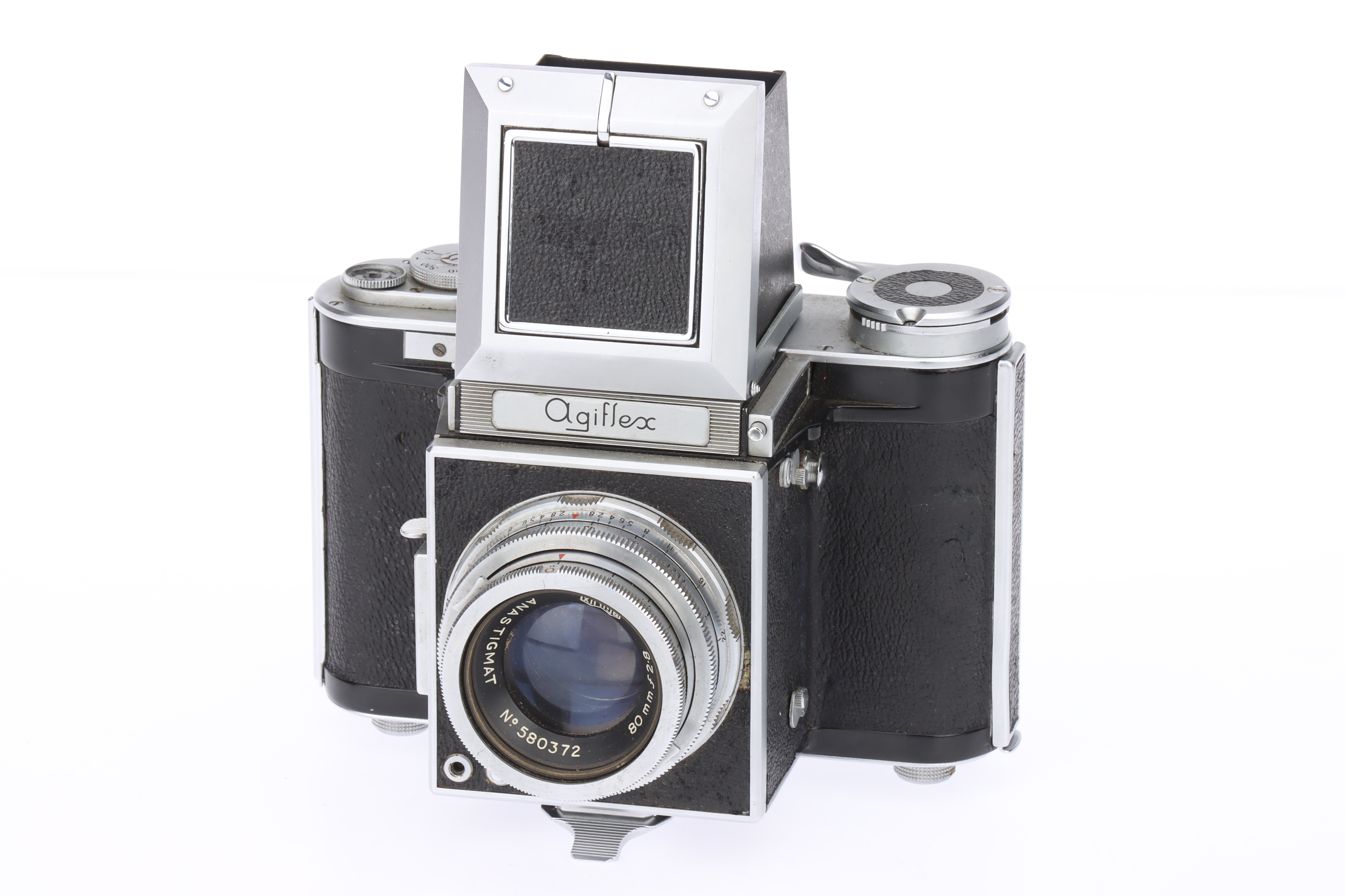 Lot 358 - An Agilux Agiflex III 6 x 6cm SLR Camera