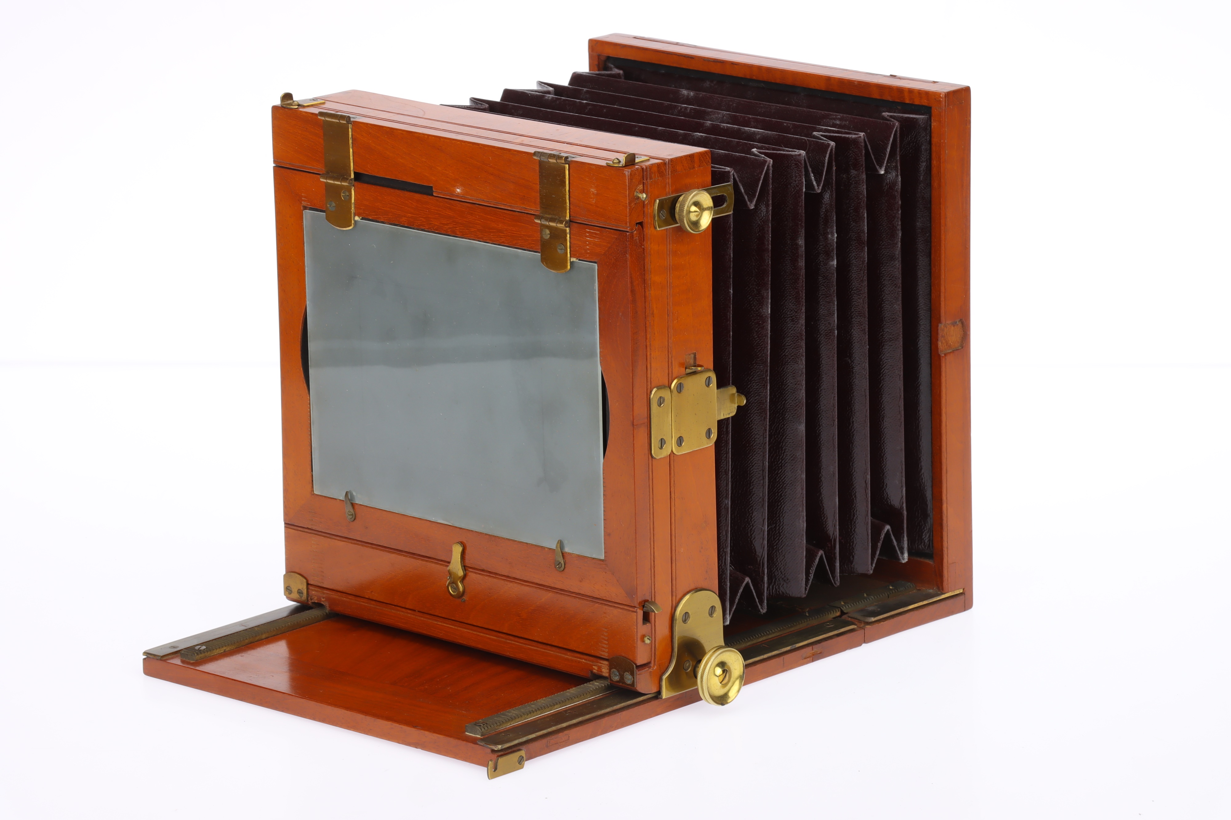 Lot 536 - A Perken, Son & Rayment Half Plate Mahogany