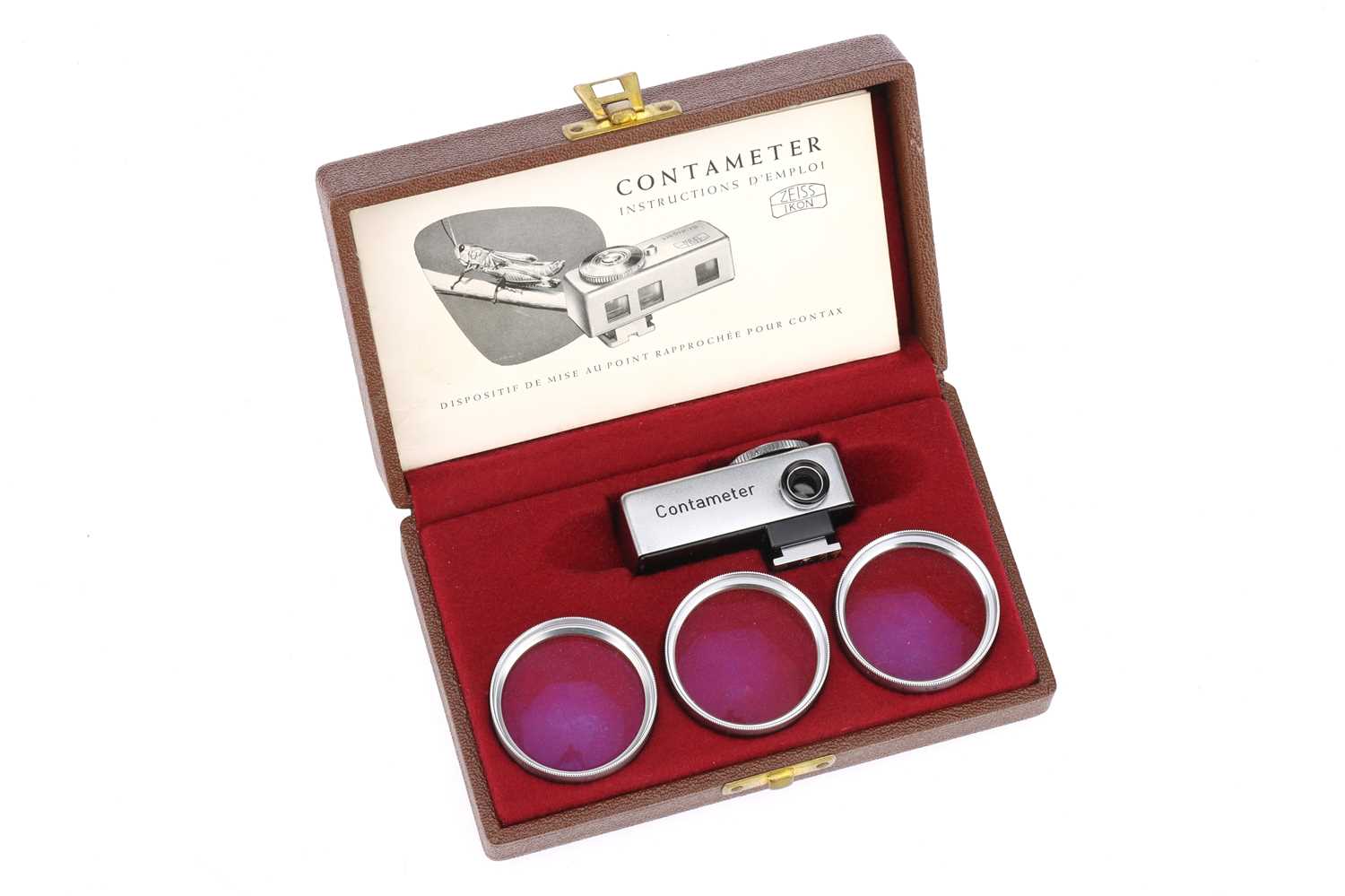 Lot 541 - A Zeiss Ikon Contax Contameter Close-Up