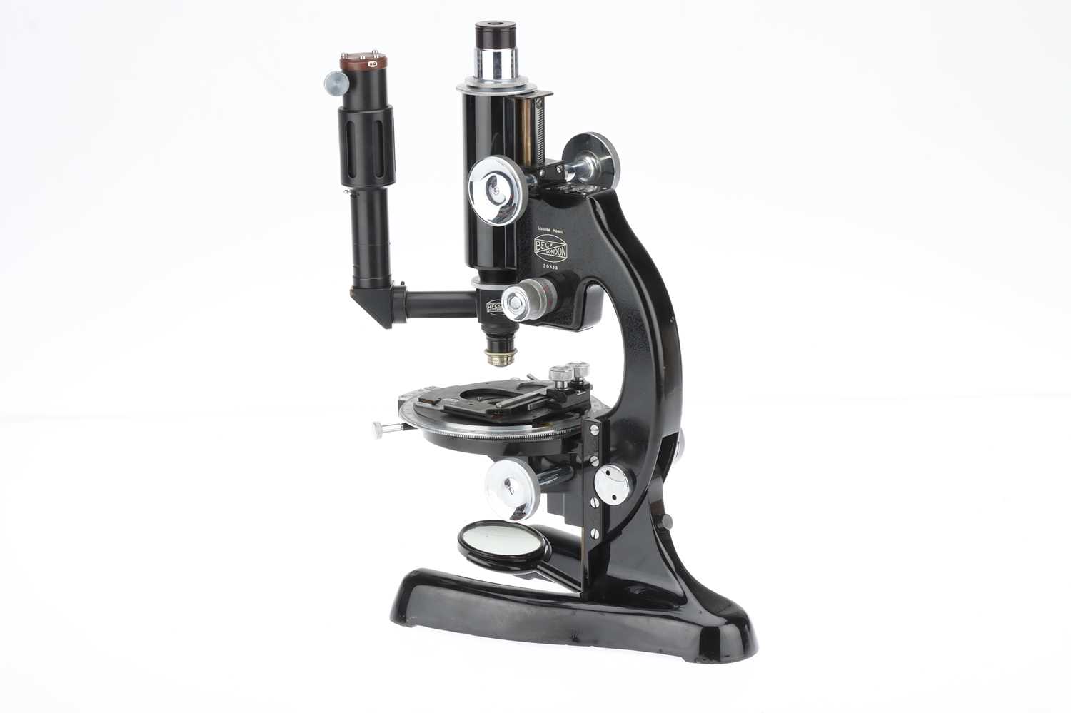 Lot 783 - A Classic Beck Metallurgical Microscope,