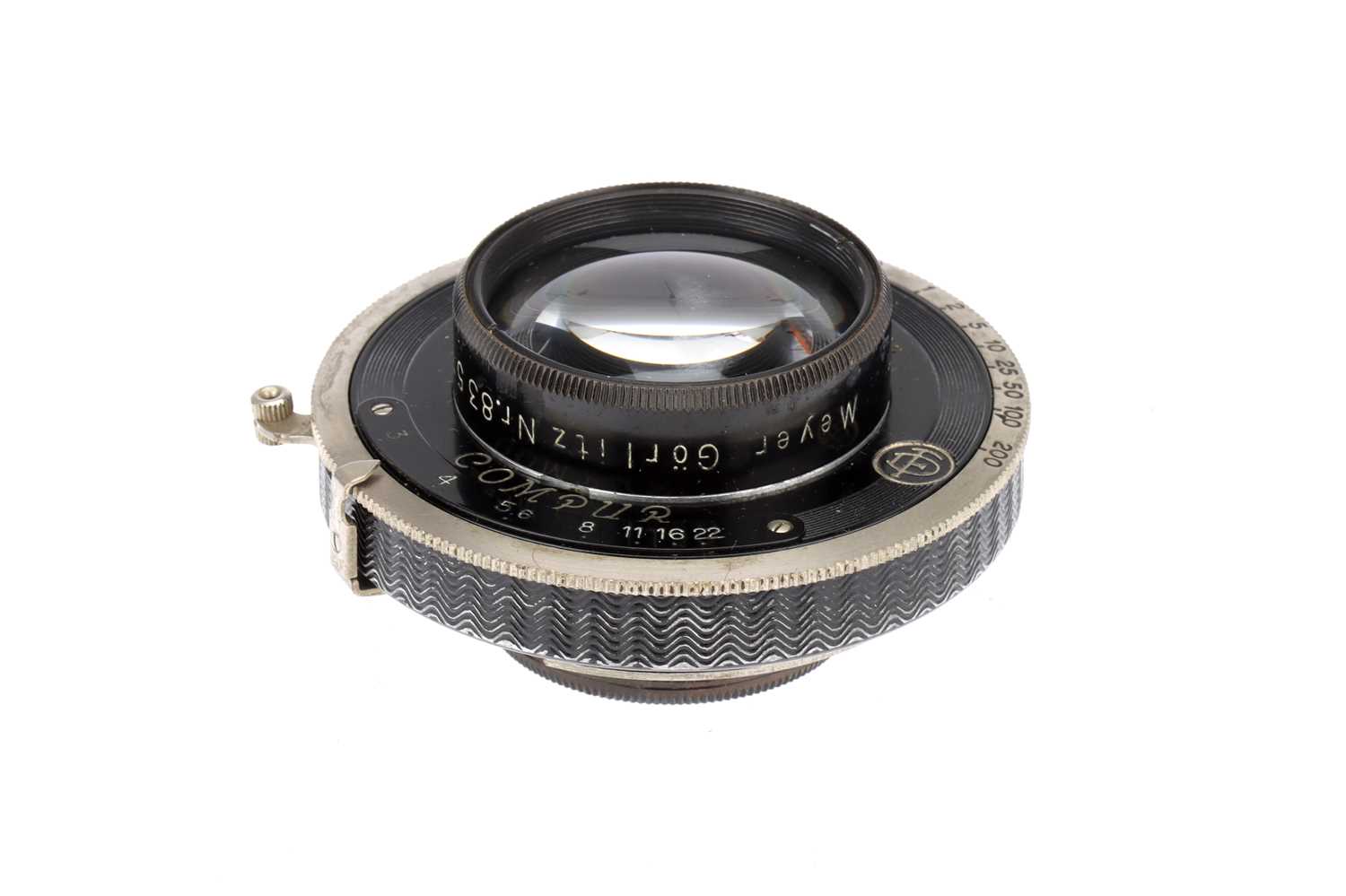 Lot 520 - A Meyer Gorlitz Trioplan f/3 105mm Lens,