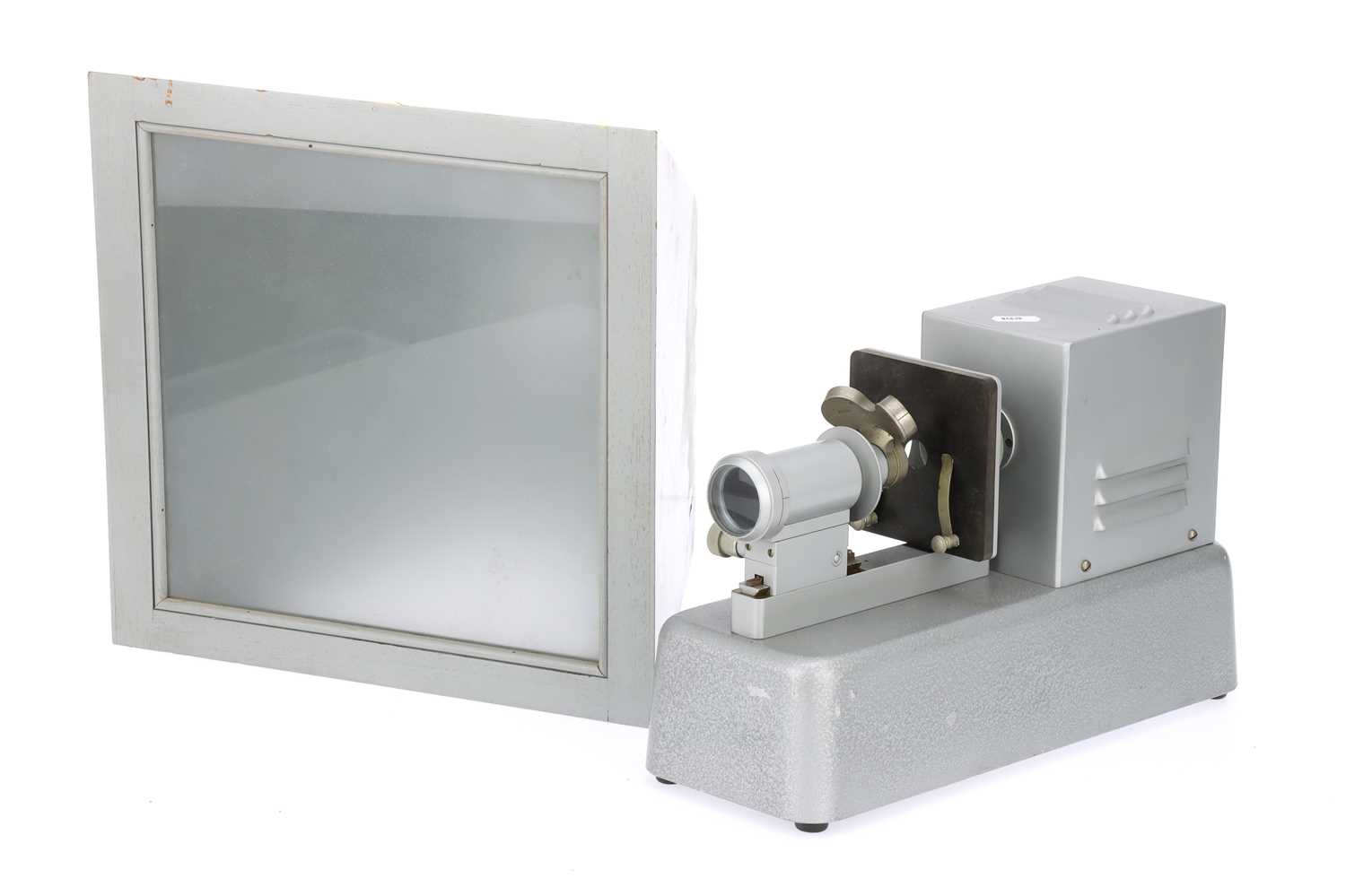 Lot 718 - A Projection Microscope,