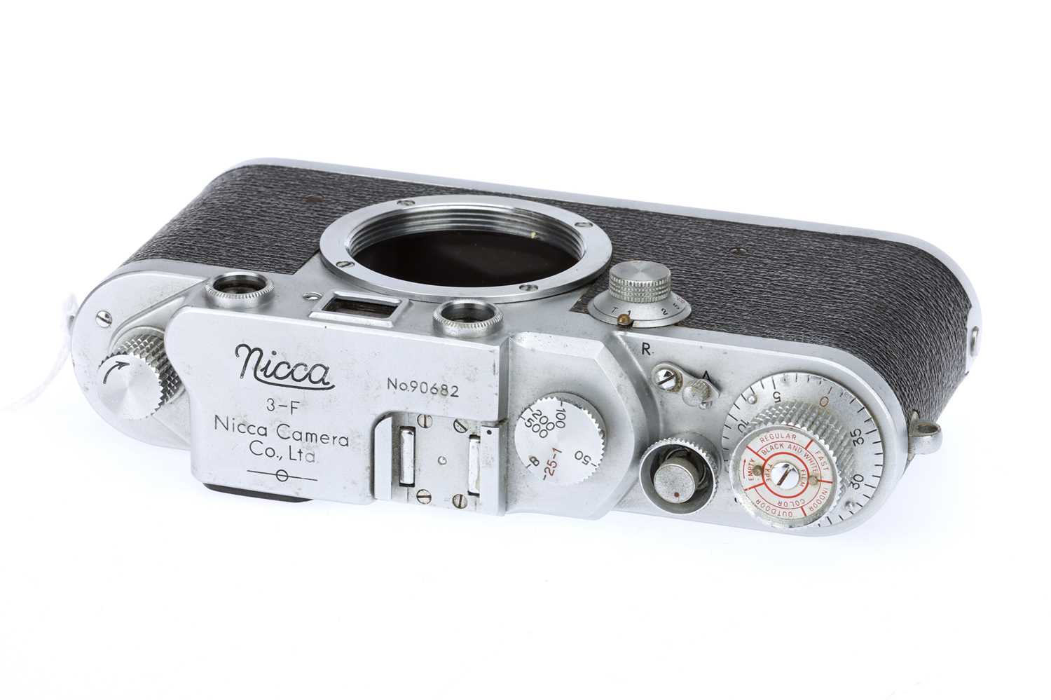 Lot 125 - A Nicca Camera Co. Nicca 3-F Rangefinder