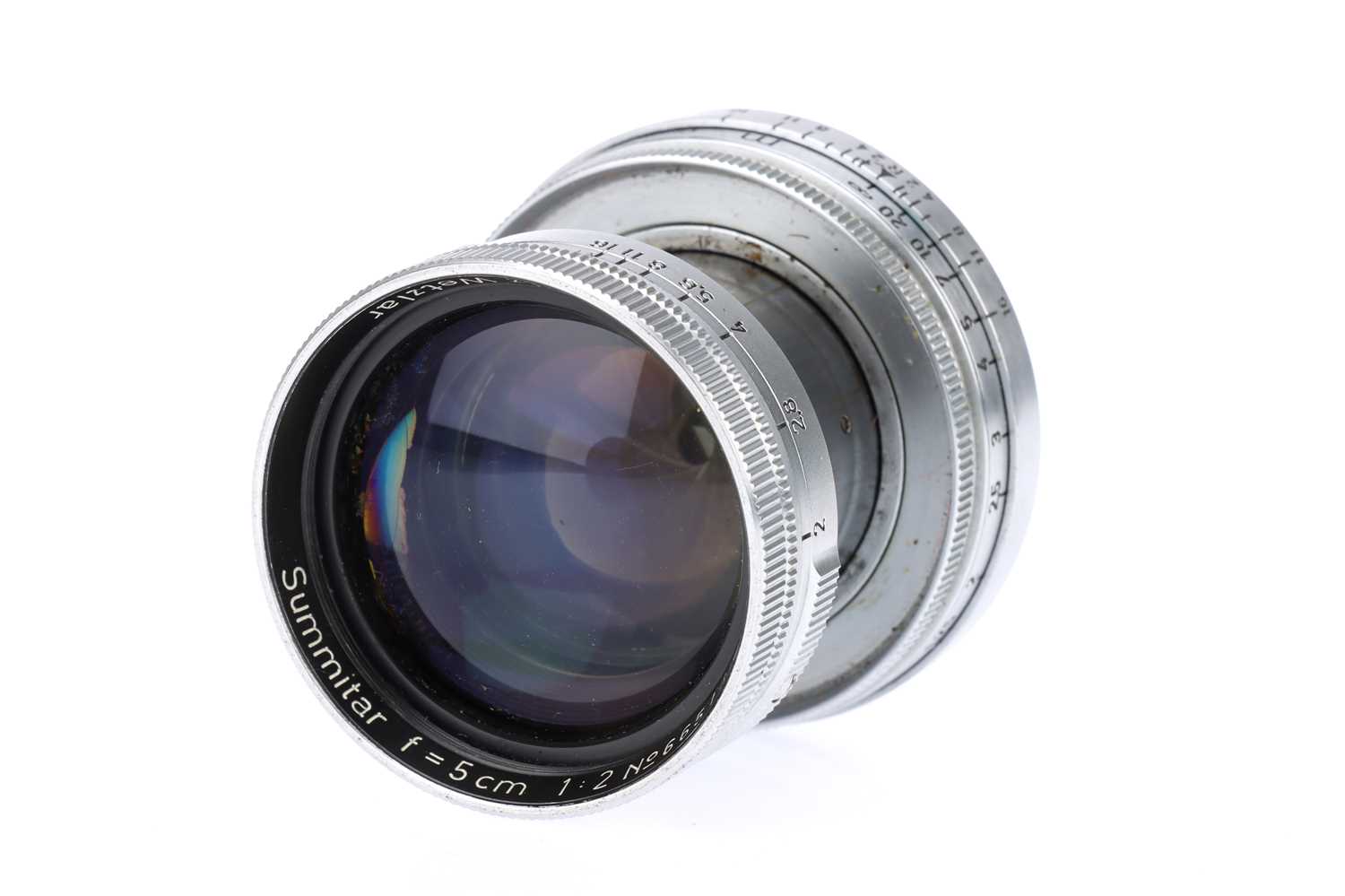 Lot 60 - A Leitz Summitar f/2 50mm Lens,