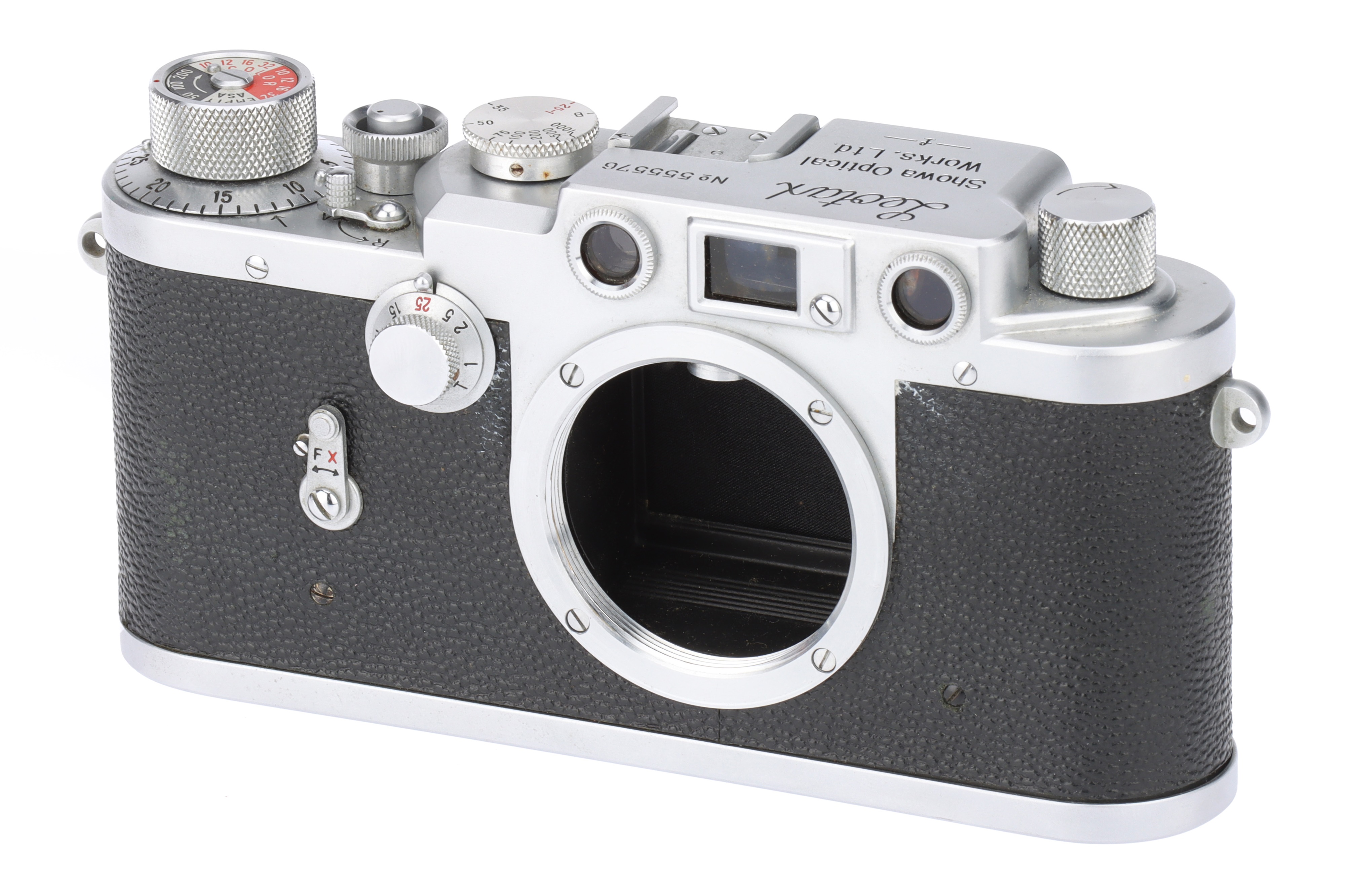 Lot 113 - Two Showa Optical Works Ltd. Leotax F