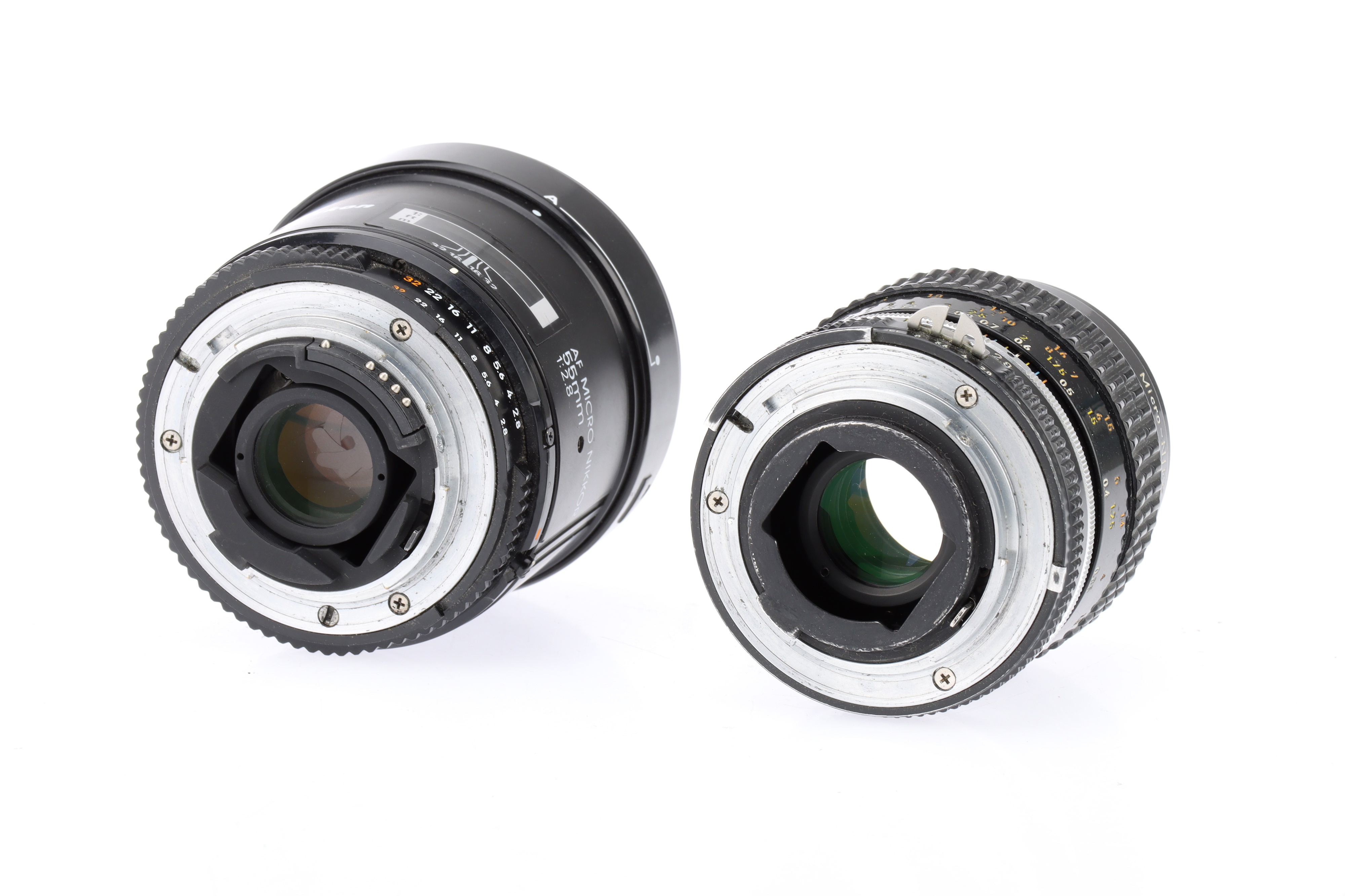 Lot 142 - Two Micro-Nikkor Nikon Macro Lenses,