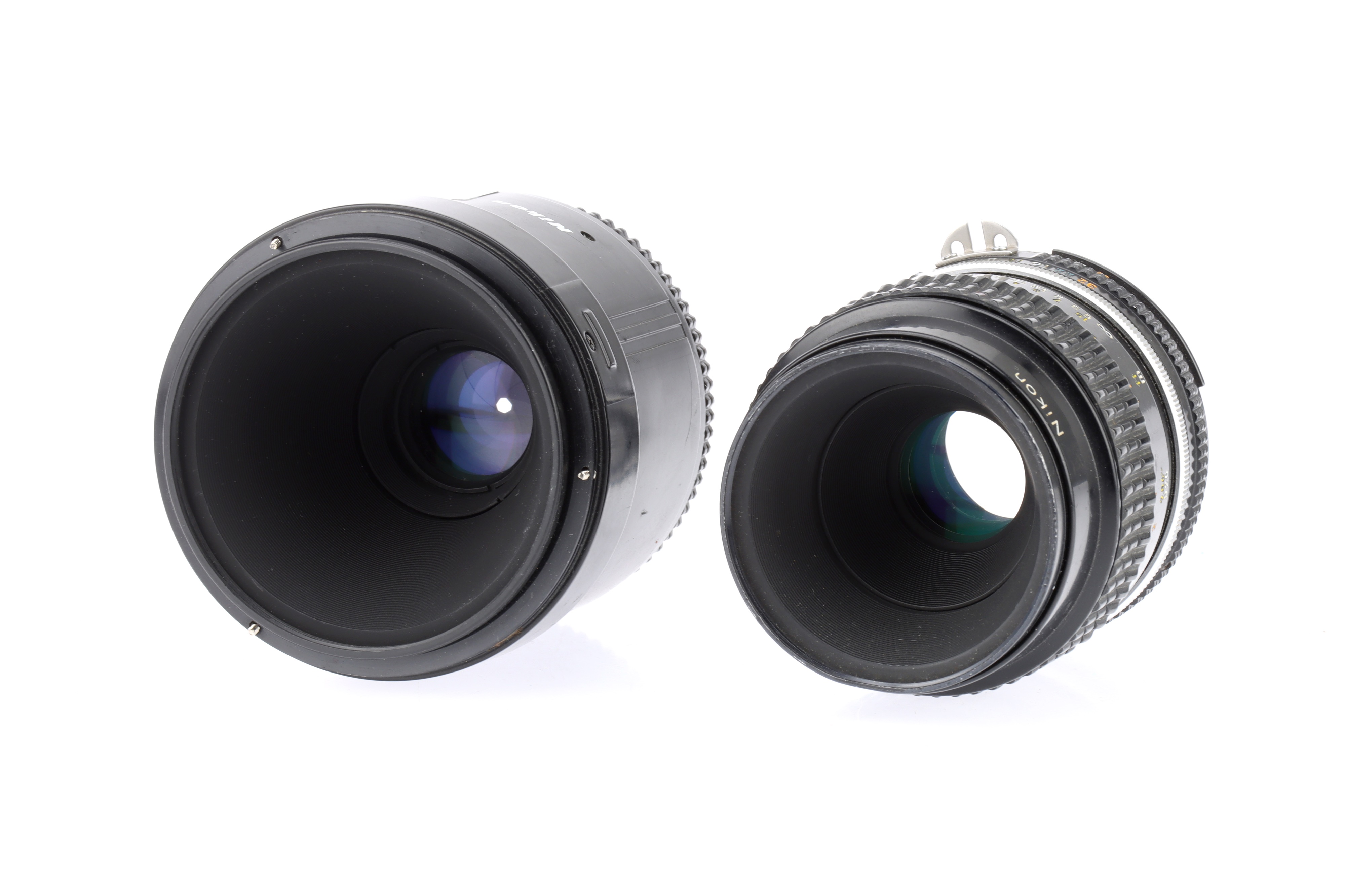 Lot 142 - Two Micro-Nikkor Nikon Macro Lenses,
