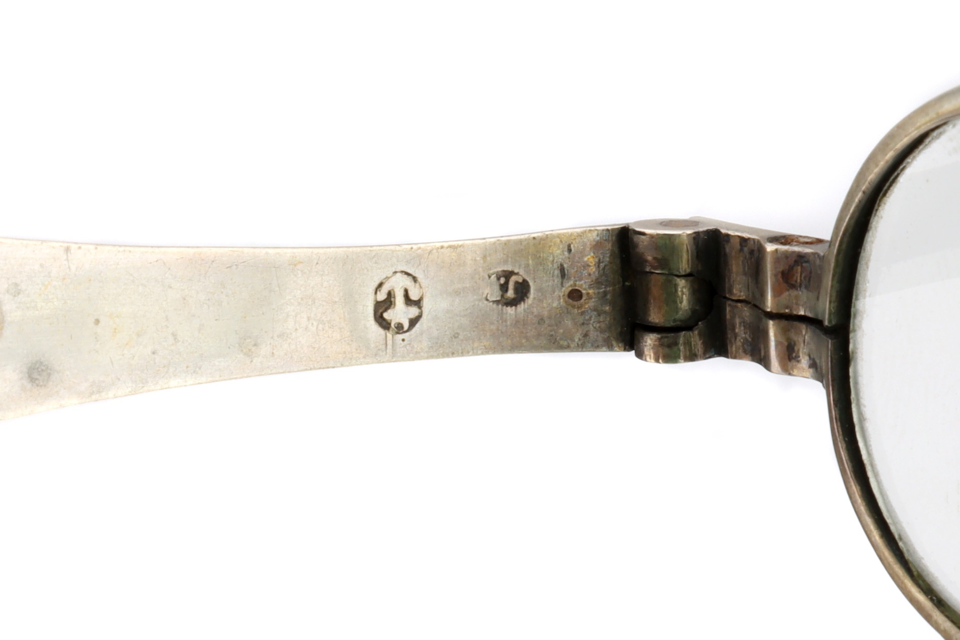 Lot 1 - Two Pairs of Early 19th Century Silver