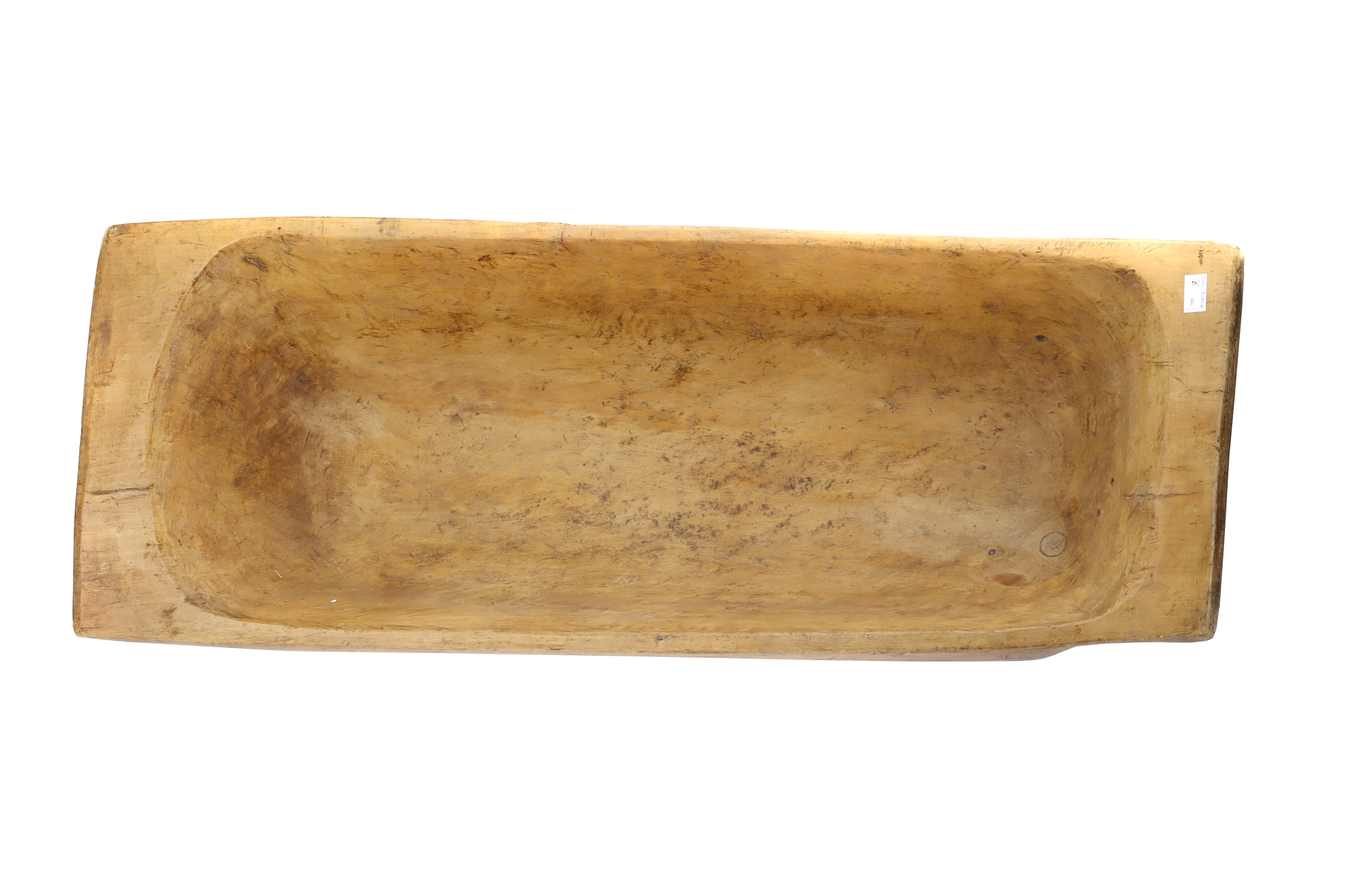 Lot 817 - Large Elm Rustic Dough Trough,