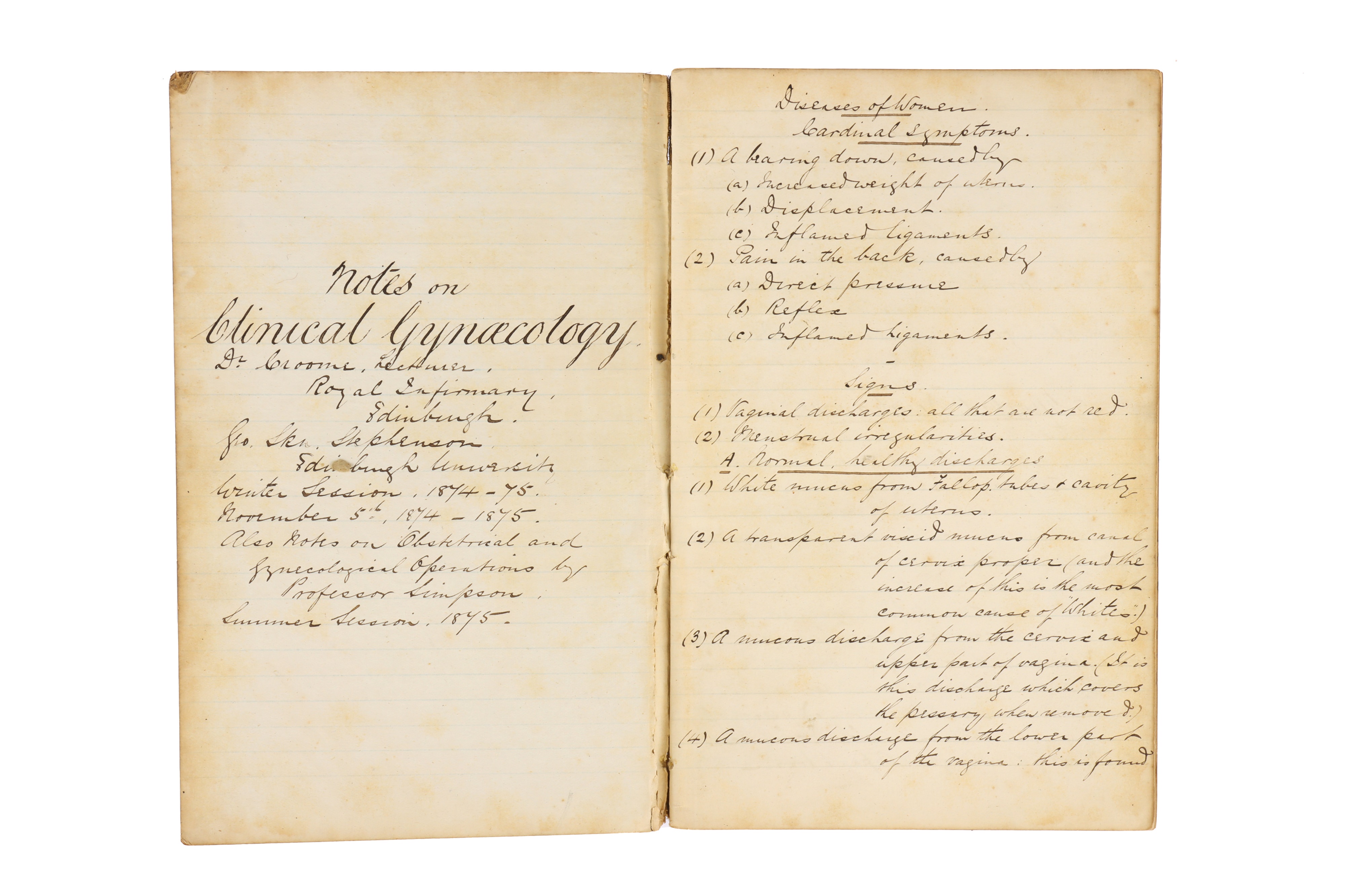 Lot 412 - Collection of Handwritten Victorian Doctors