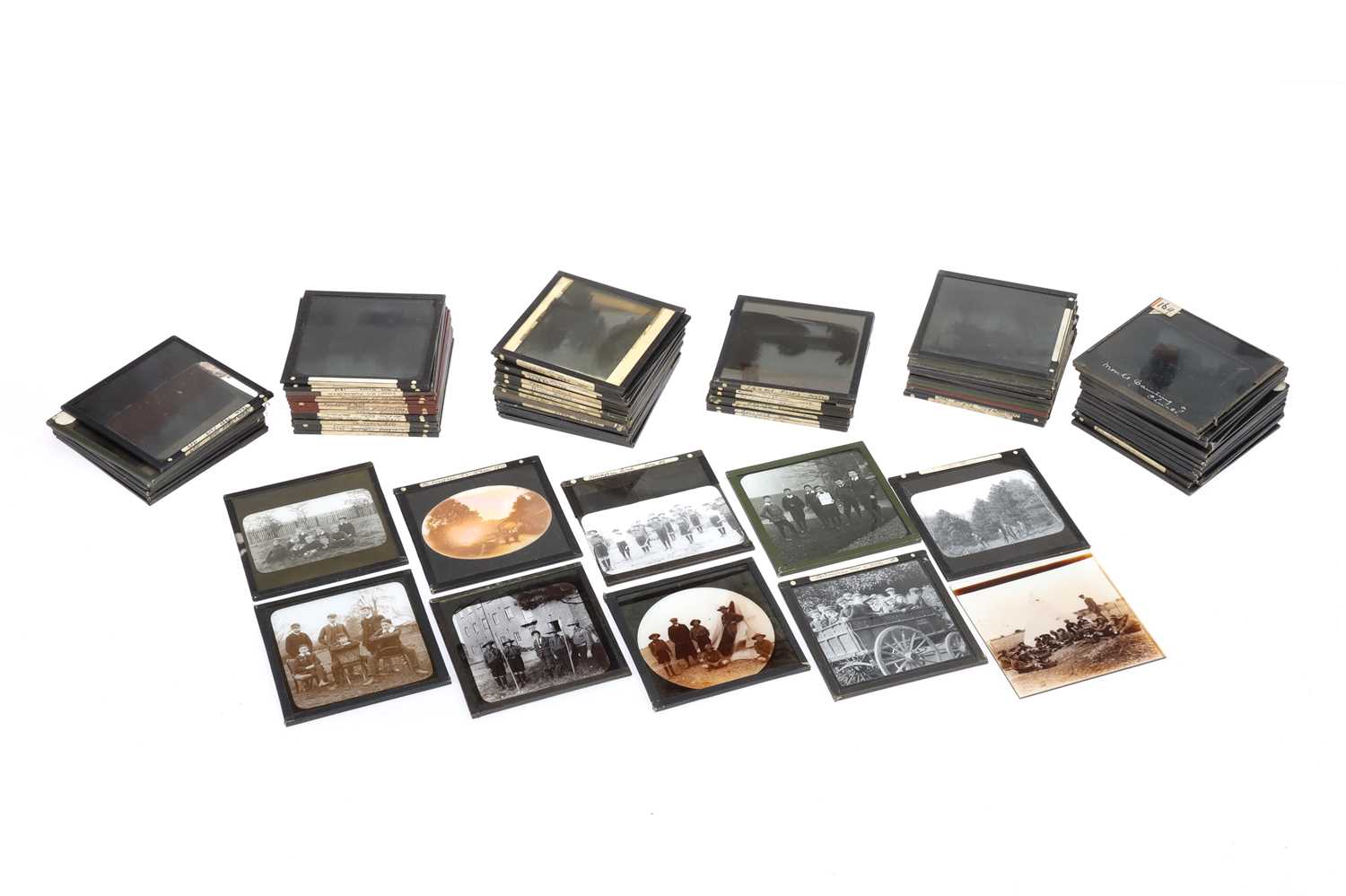 Lot 670 - A Range of Magic Lantern Slides,